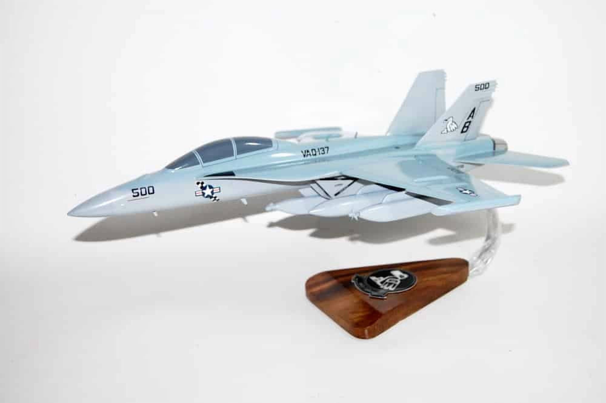 VAQ-137 World Famous Rooks EA-18G Growler Model, Navy, 1/40th (18 ...