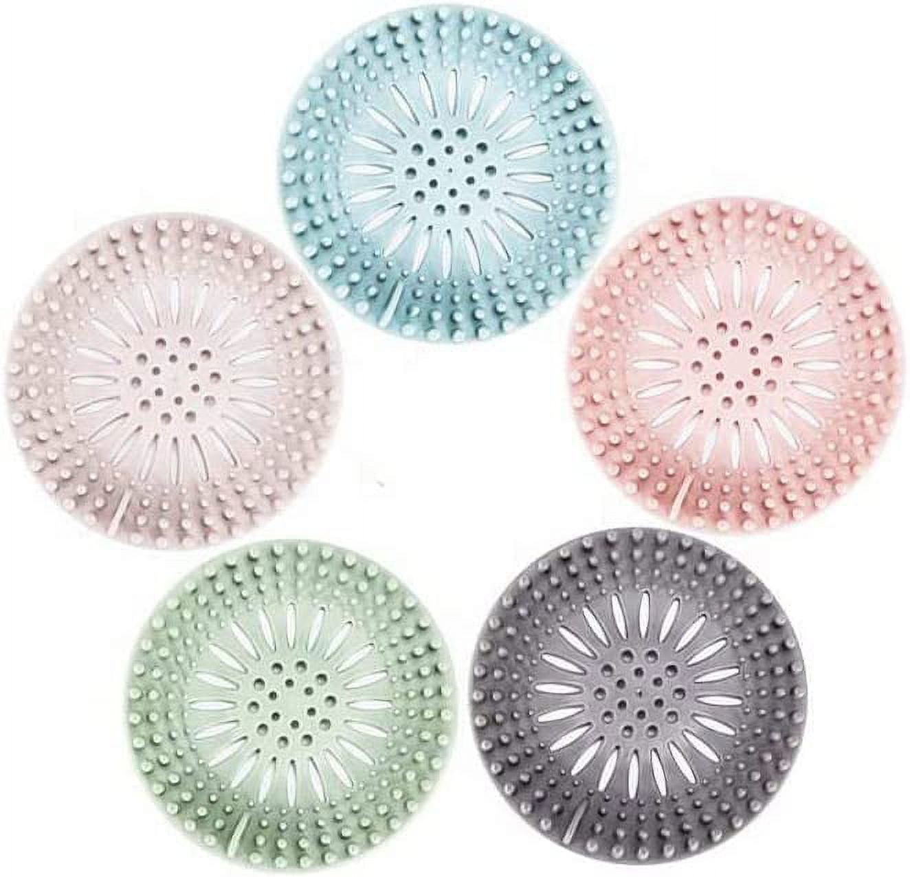 VARSIK Hair Catcher Durable Silicon Hair Stopper Shower and Sink Drain ...