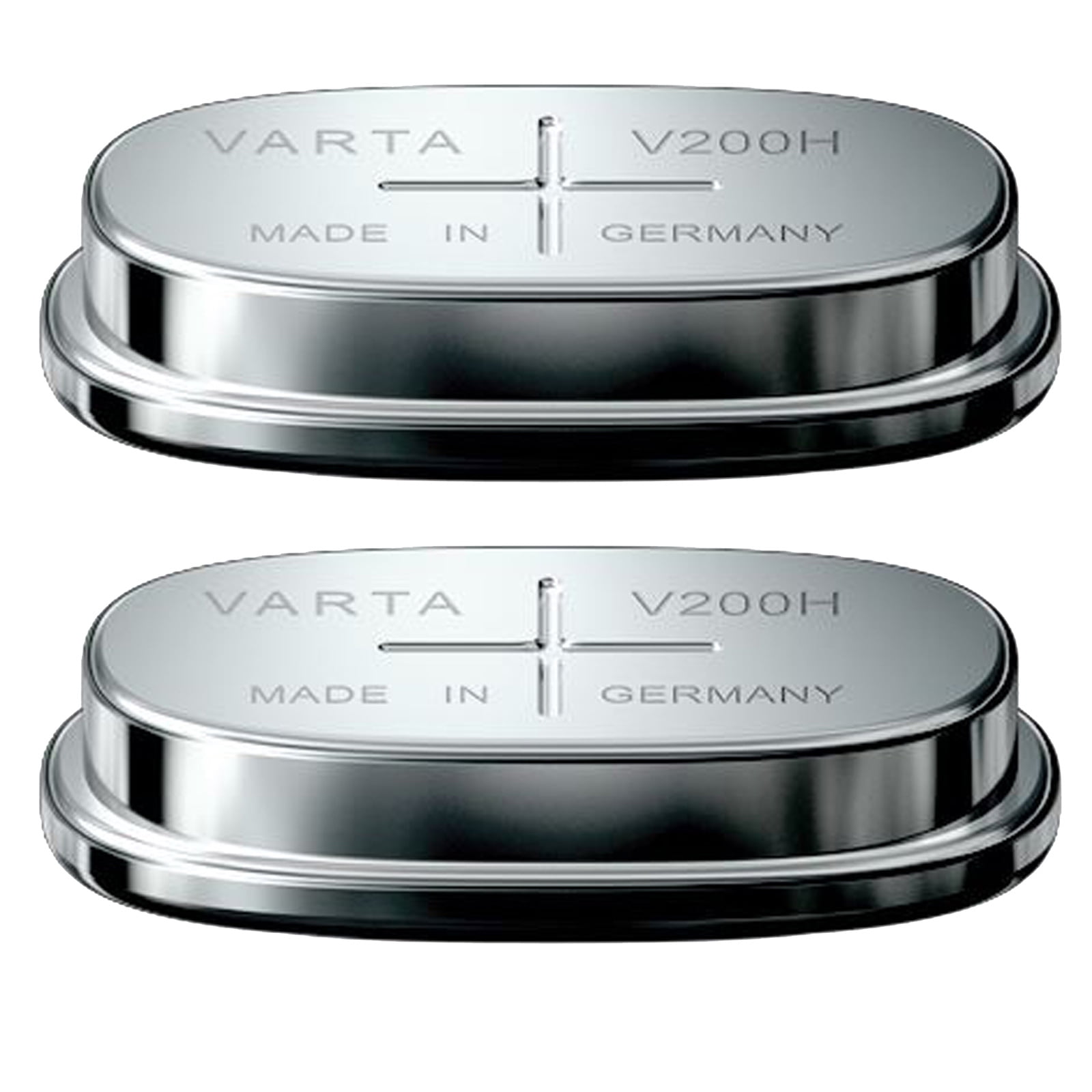 VARTA 2pc V200H 1.2V 200mAh NiMH Button Battery 55620101501 Meter, GPS ...