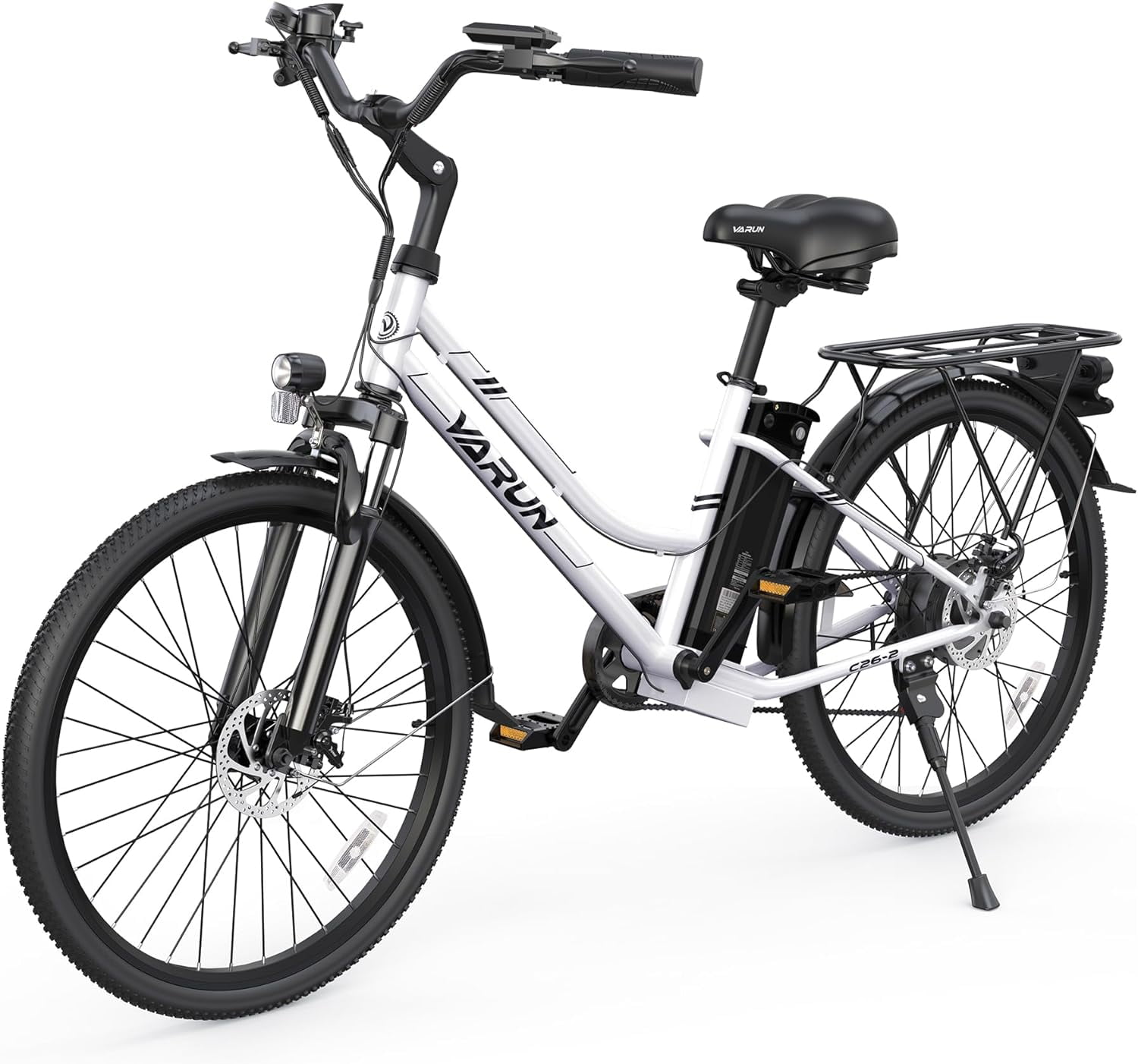 VARUN 26-Inch Electric Bike, 500W, 7 Speed, 40 Miles Range, Max Speed 19.9 MPH - Walmart.com