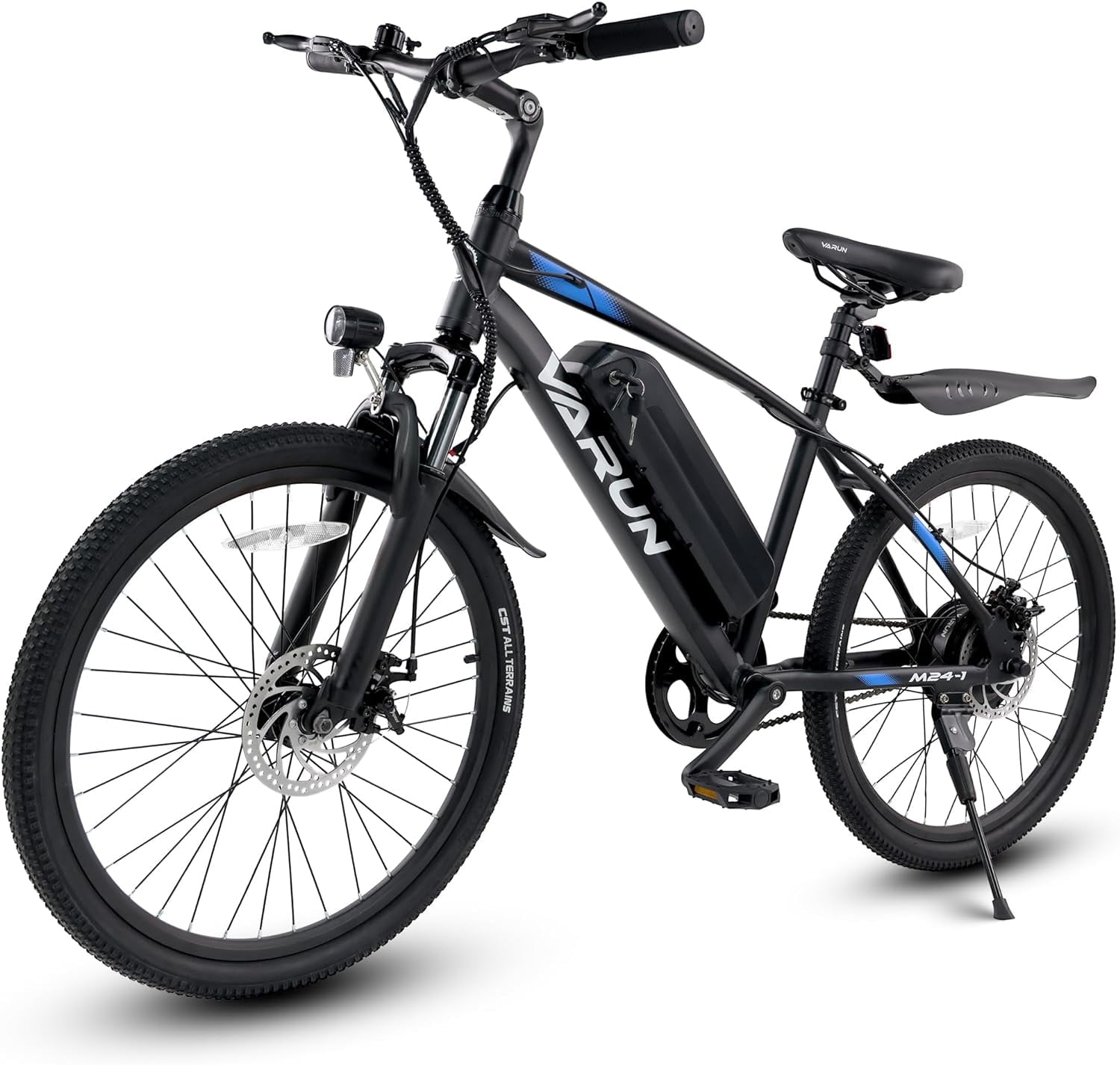 VARUN Electric Bike 24" Electric Bike for Adults, Folding Electric ...