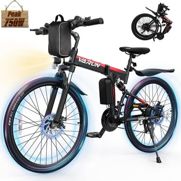 VARUN Adult Electric Bike 26-Inch City Electric Bike 500W Motor, 48V 7.8AH Removable Battery 7 ...