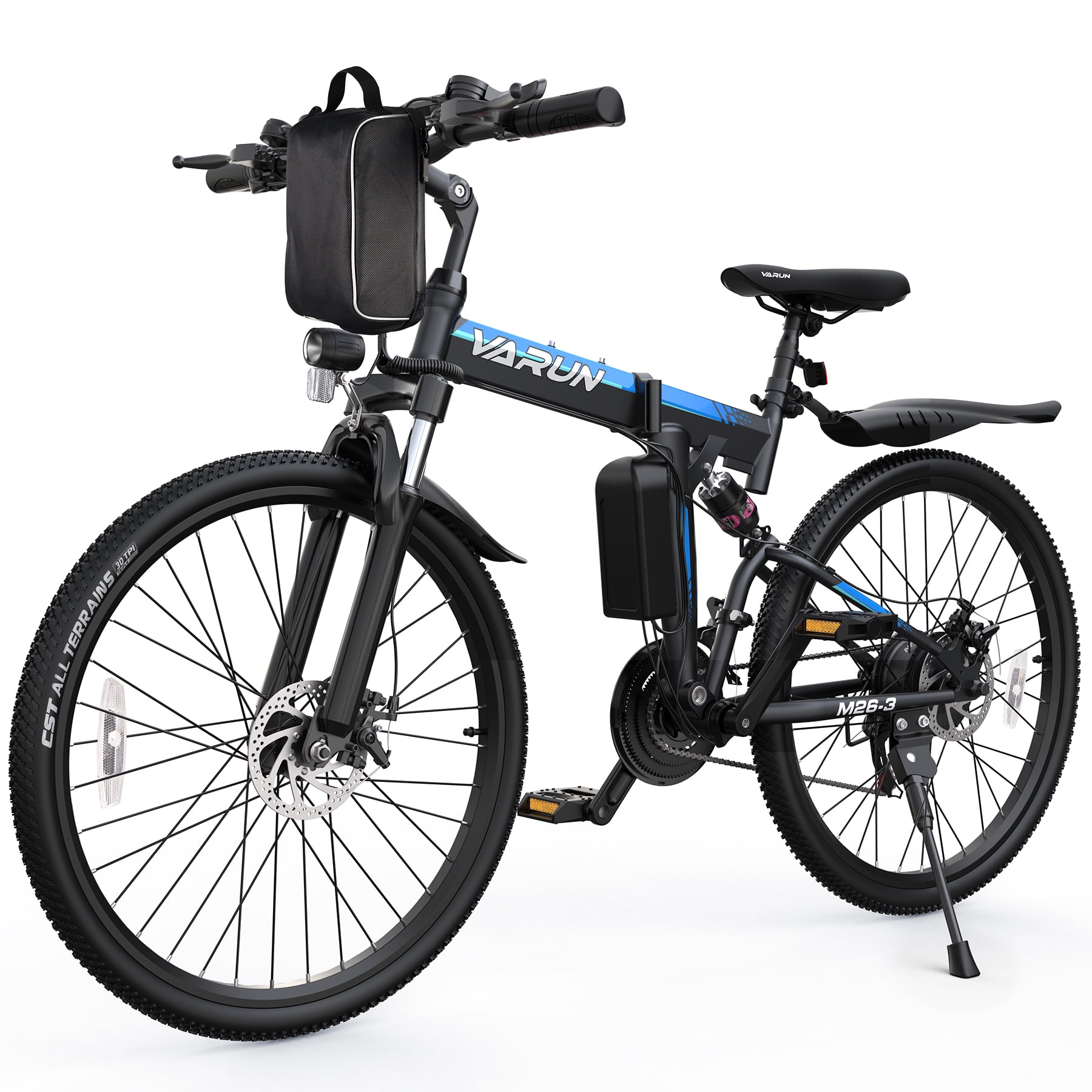 VARUN Folding Electric Bike - Peak 750W Motor Foldable Electric Bike ...
