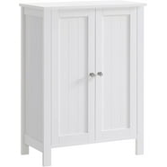ZENSTYLE Standalone Large Freestanding Bathroom Floor Cabinet, White ...