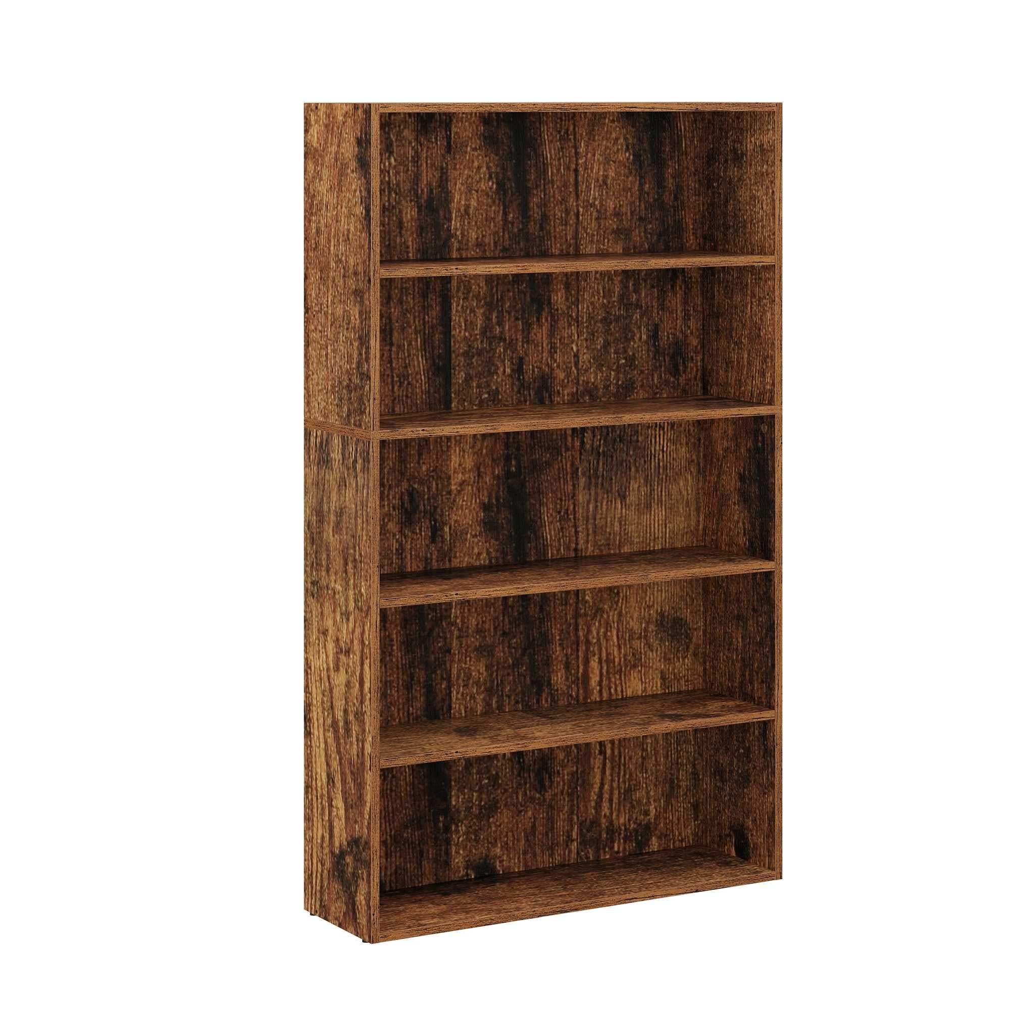 VASAGLE Bookshelf, 31.5 Inches Wide, 5-Tier Open Bookcase with ...