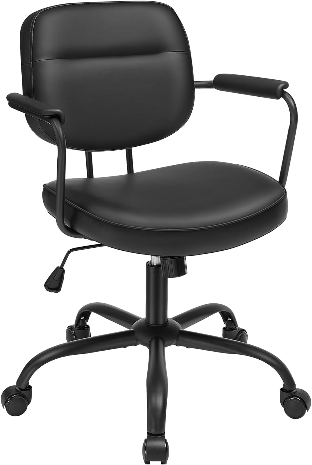 VASAGLE Office Chair, Desk Chair, Vanity Chair with Back, Individual ...