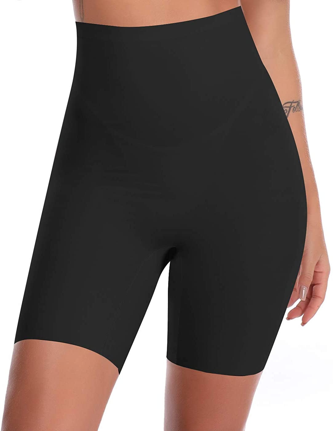 VASLANDA Firm Control Shapewear Seamless Hi Waist Thigh Slimming Anti ...