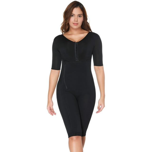 VASLANDA Womens Post Surgery Seamless Bodysuit Body Shaper faja ...