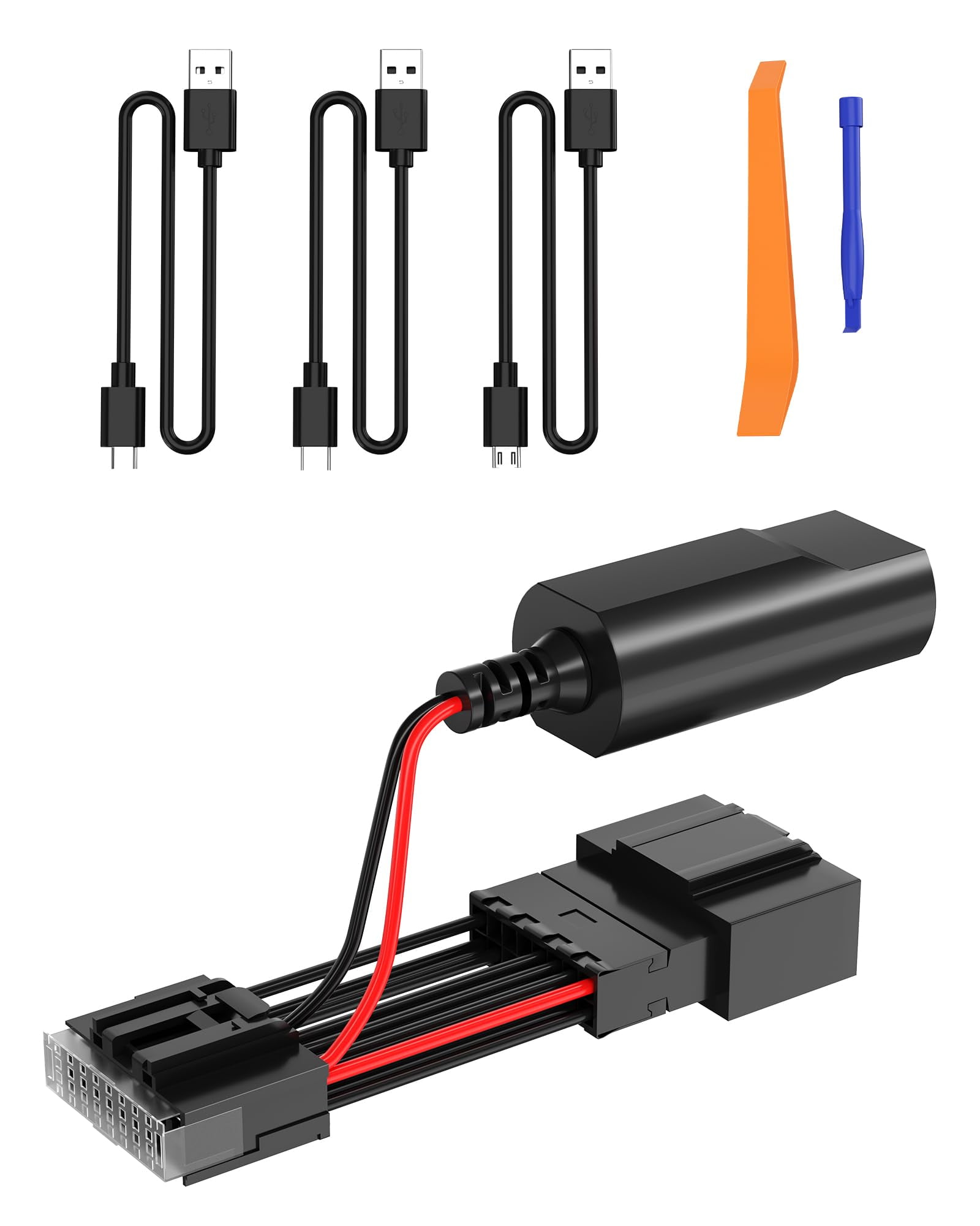 VASTHOME Dashcam Power Adapter (16-Pin Type A) for Vehicles, Compatible with Bronco, Explorer ...