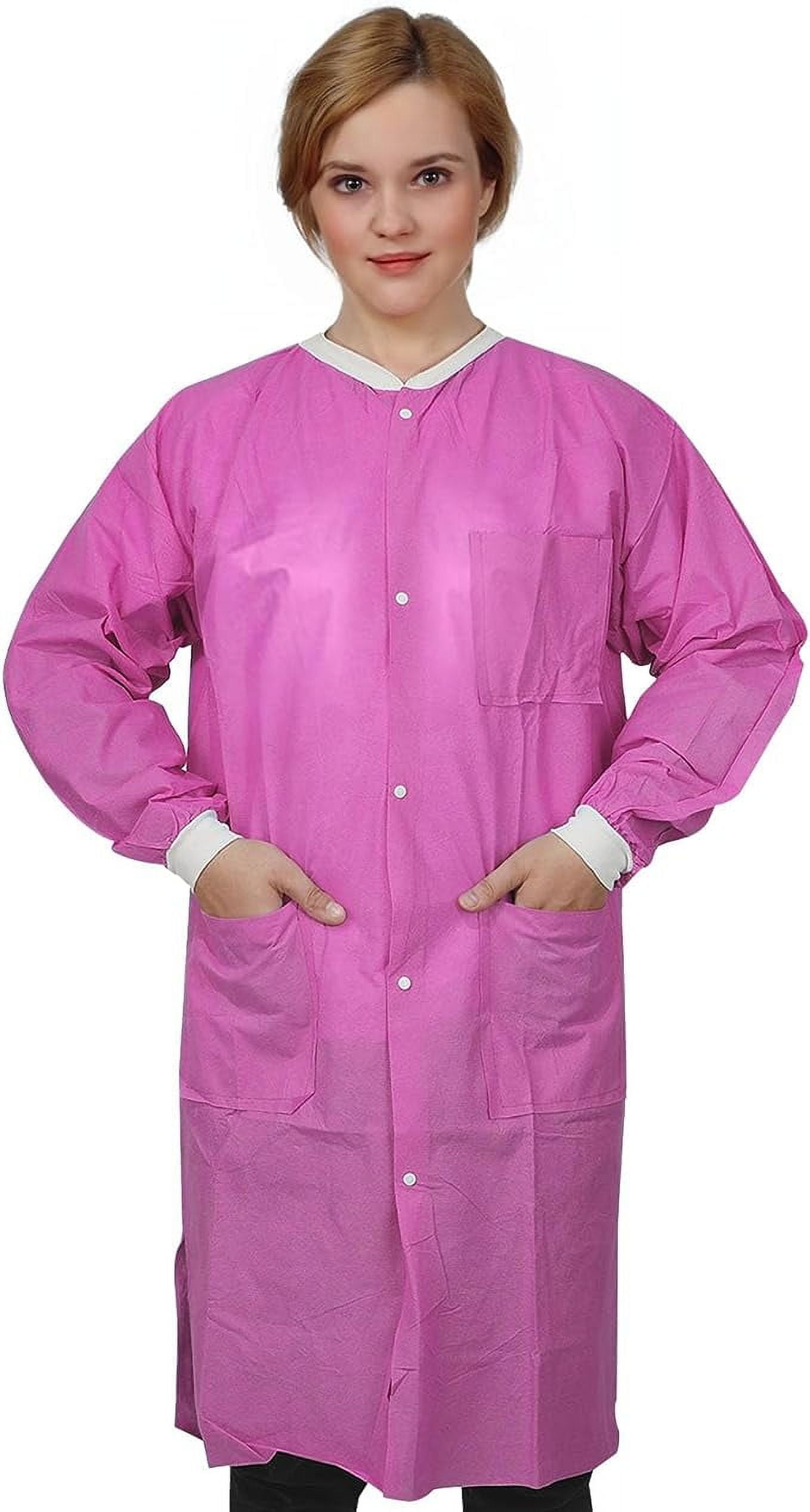 VASTMED 10PCs Dental/Medical Grade Lab Coat Multiple Layers 50G ...
