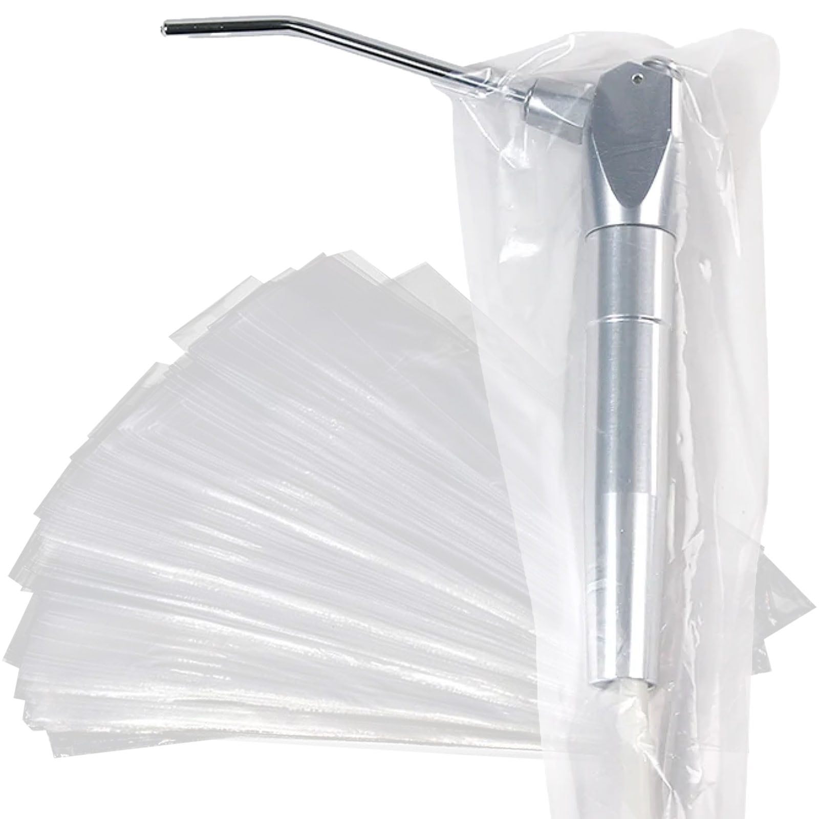 VASTMED 2.5Inch x 10Inch Clear Air-Water Syringe-Sleeve with Pre-Cut ...