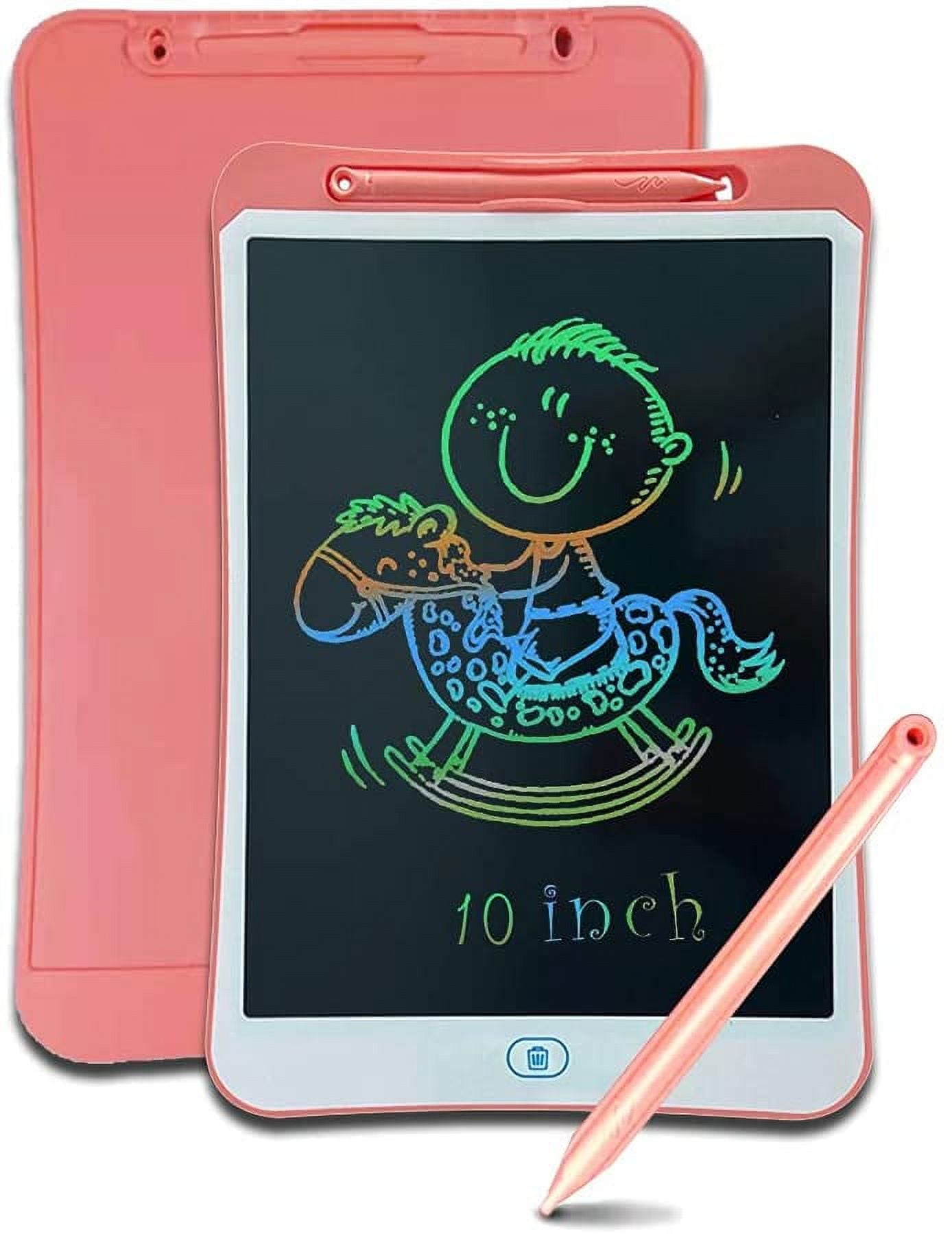VATENIC LCD Writing Tablet （Pink or Black )Suitable for 1-6 Year Old ...