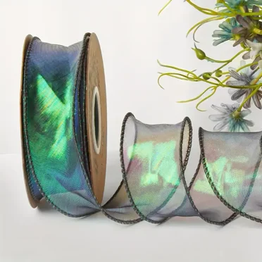 Uxcell Velvet Ribbon 1/4 Inch x 25 Yard Single Face Spool Silky DIY ...