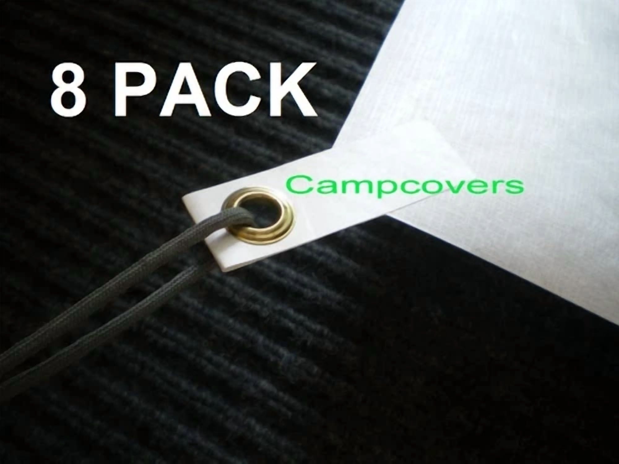 VAULT- 8 Ul Self Adhesive Dupont Tyvek Grommet Tabs For Homewrap Camp ...