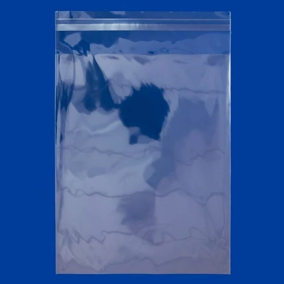 VAULT- 8" X 10" Clear Self Adhesive Resealable Cellophane Poly Opp Bags ...