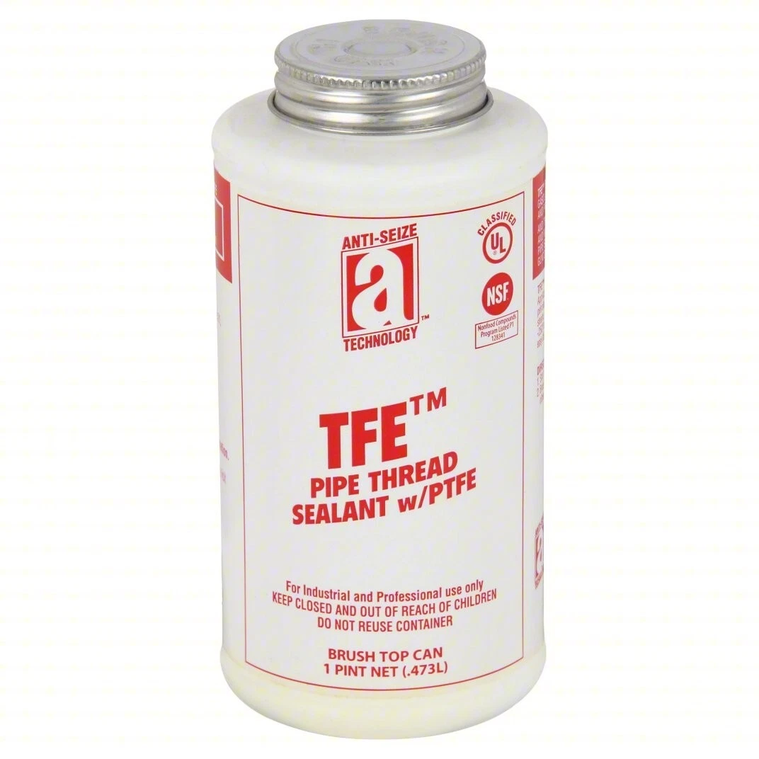 VAULT- Anti-Seize 14018 Tfe™ Pipe Thread Sealant W/ Ptfe - 16 Oz Brush ...