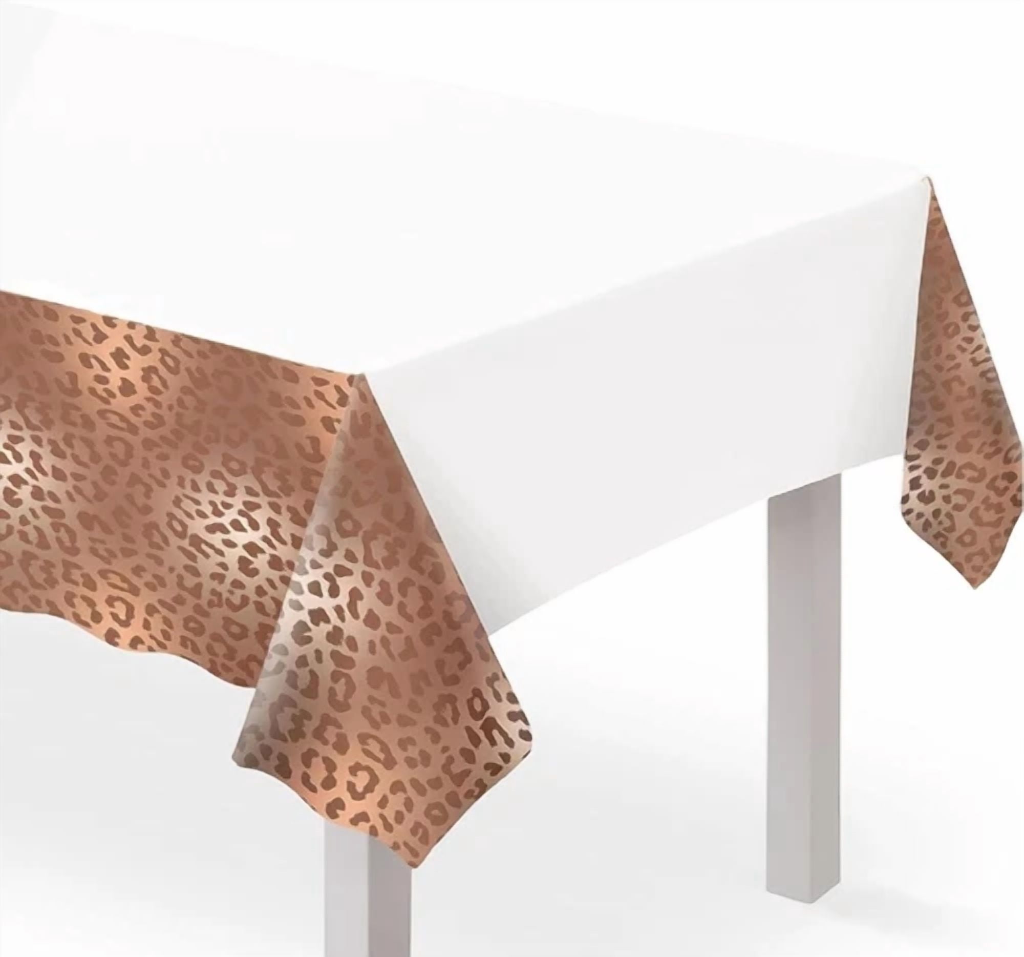 VAULT- Rose & Gold Leopard Animal Print Birthday Party Decoration ...