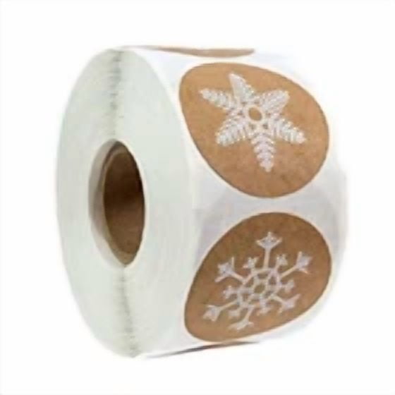 VAULT- Round Christmas & Halloween Stickers, 6 Styles, 100-500Pcs ...
