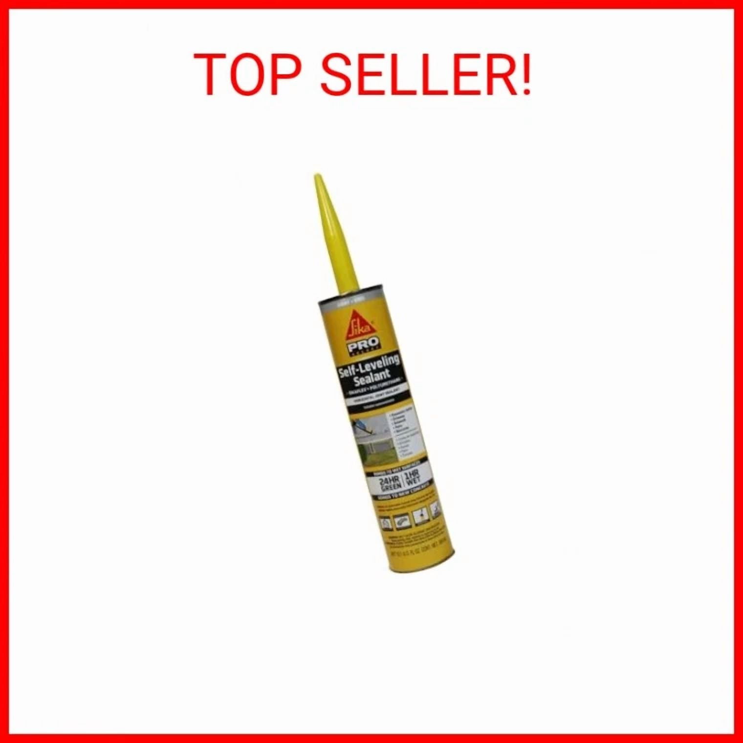 VAULT- Sikaflex Self Leveling Sealant, Gray (10.1 Floz) Polyurethane W ...