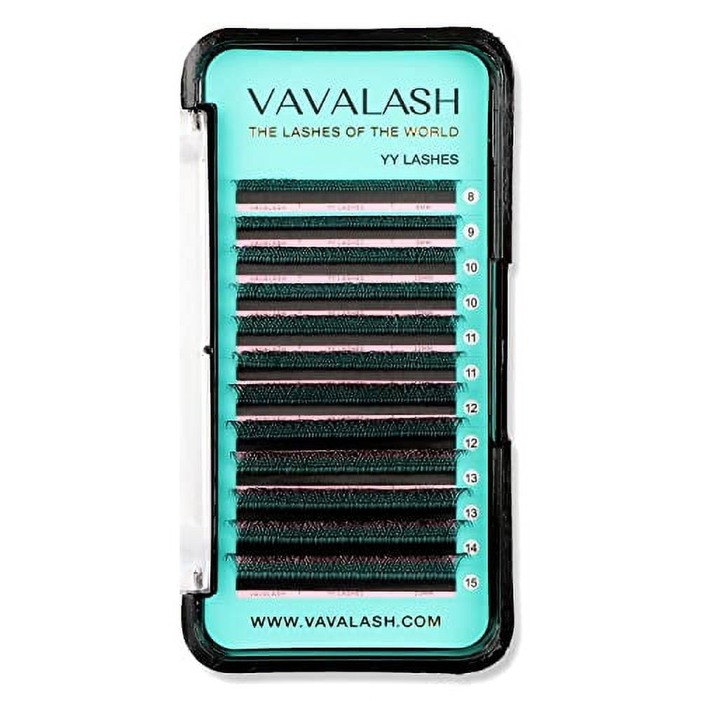 VAVALASH Y Lash Extensions C Curl 0.07mm 8-15mm Mix Tray Easy Premade ...