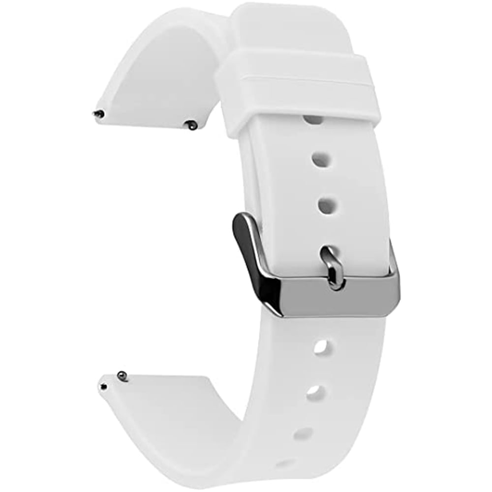 VAVC 22mm Watch Straps - Silicone Quick Release Soft Rubber Replacement Watch Bands for Men and ...