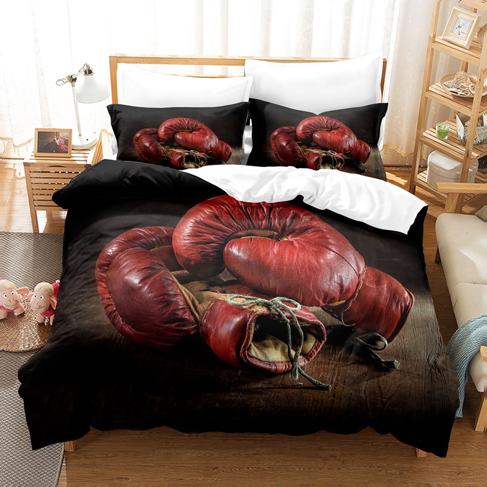 VAVIP Boxing Bedding Set 3D Sports Down Duvet Cover Pillow Case 2/3pcs ...