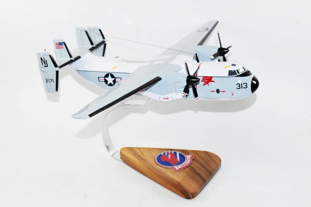 VAW-110 Firebirds C-2A Greyhound Model, 1/54th Scale, Mahogany, Navy ...