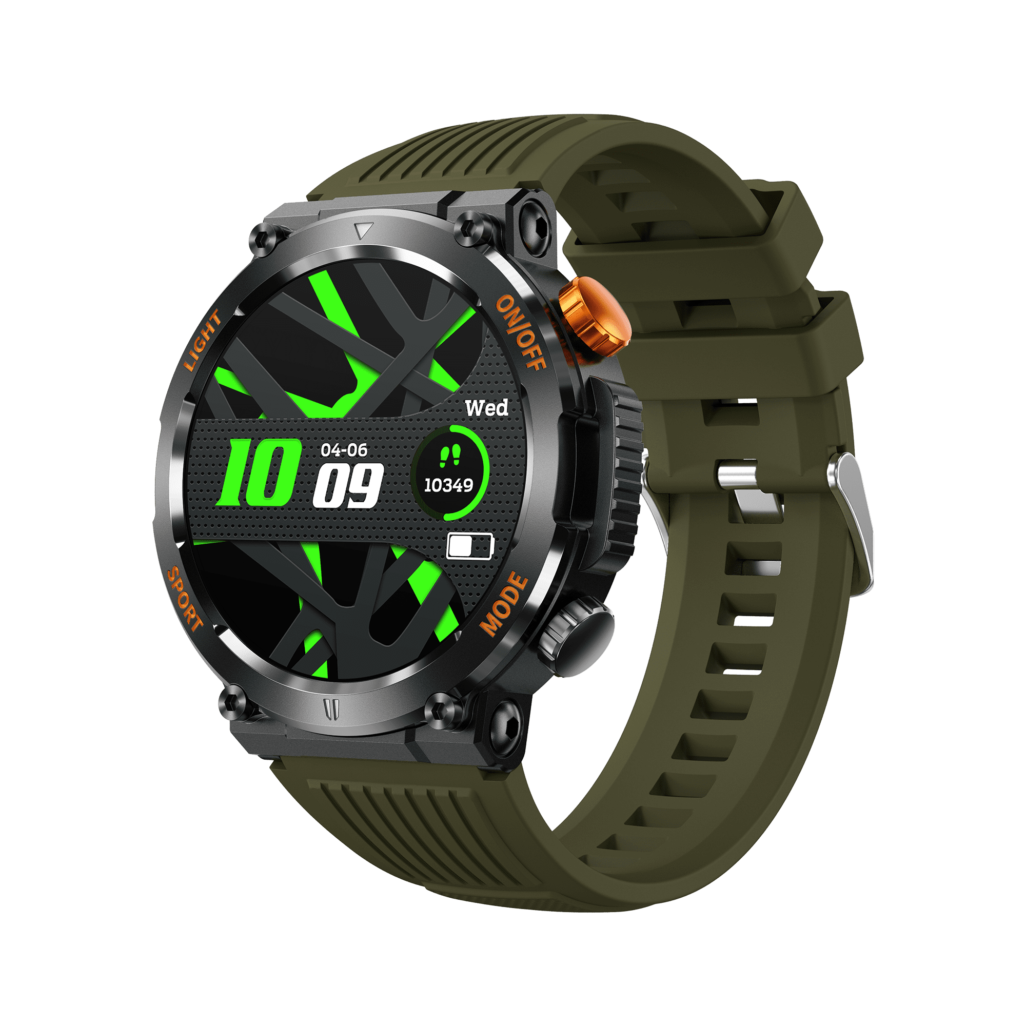 VAYKAL Smartwatch Fitness Tracker for Android and IOS Multi Sport Modes ...