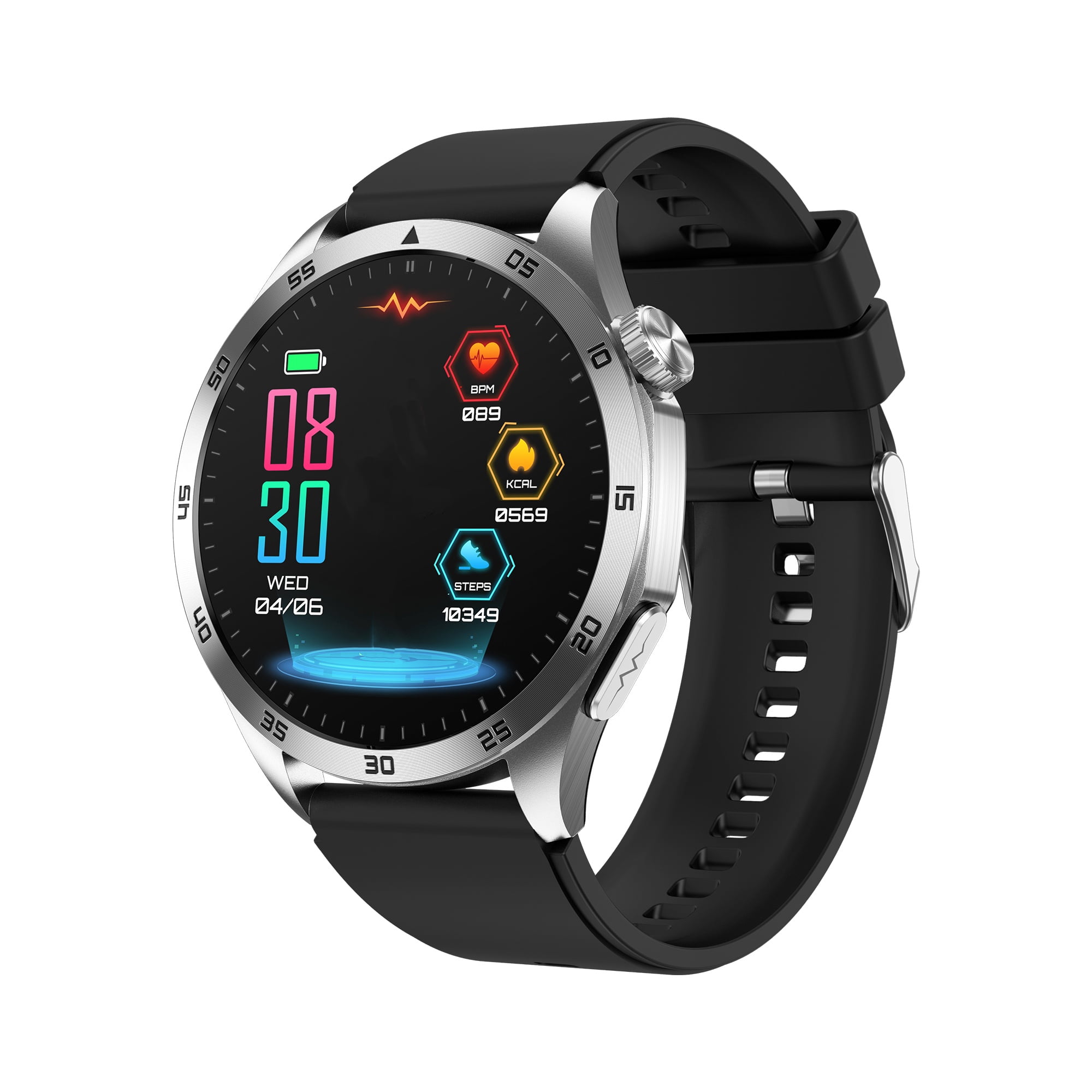 VAYKAL Smartwatch Fitness Tracker for Android and iOS Multiple Sports ...