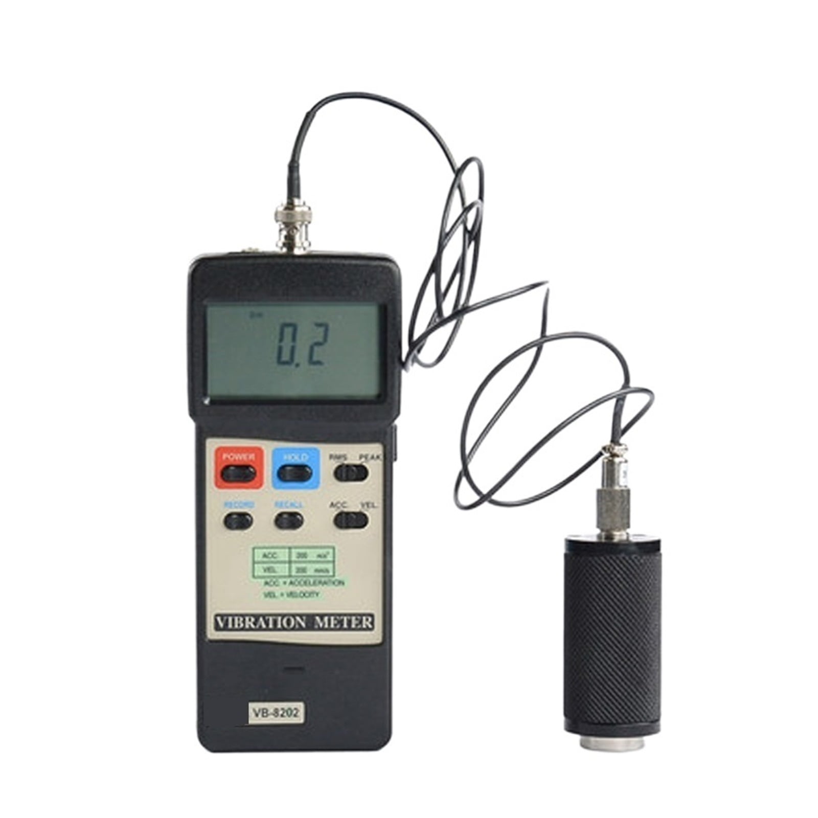 VB8202 Vibration Meter Digital Vibration Tester Vibration Meter ...