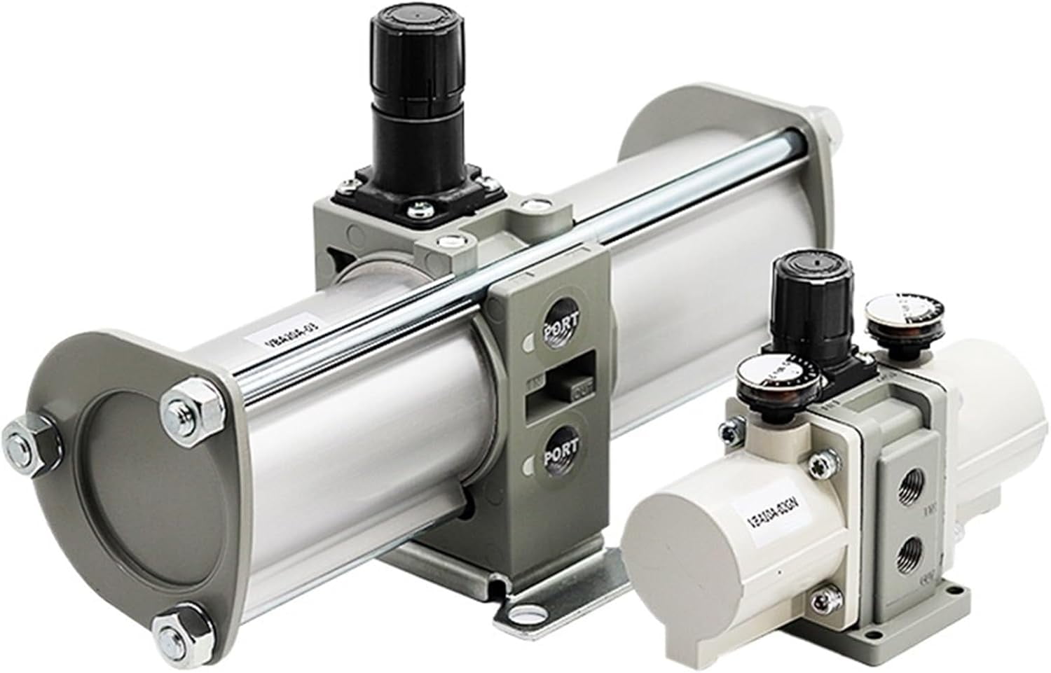 VBA air Pressure Gas Booster Valve Pressure Pump Booster Cylinder Pneumatic Cylinder VBA10A 11A ...