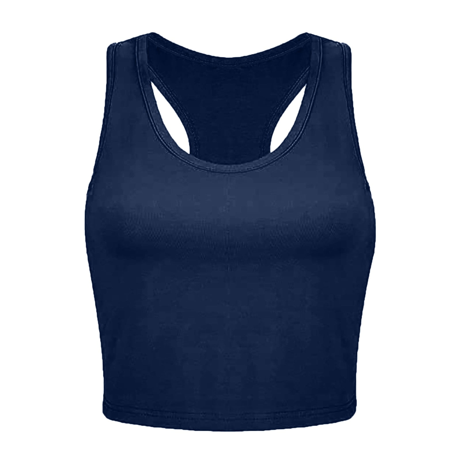 Vbarhmqrt Black Tank Top Women Built In Bra Women Casual Sunrise Print