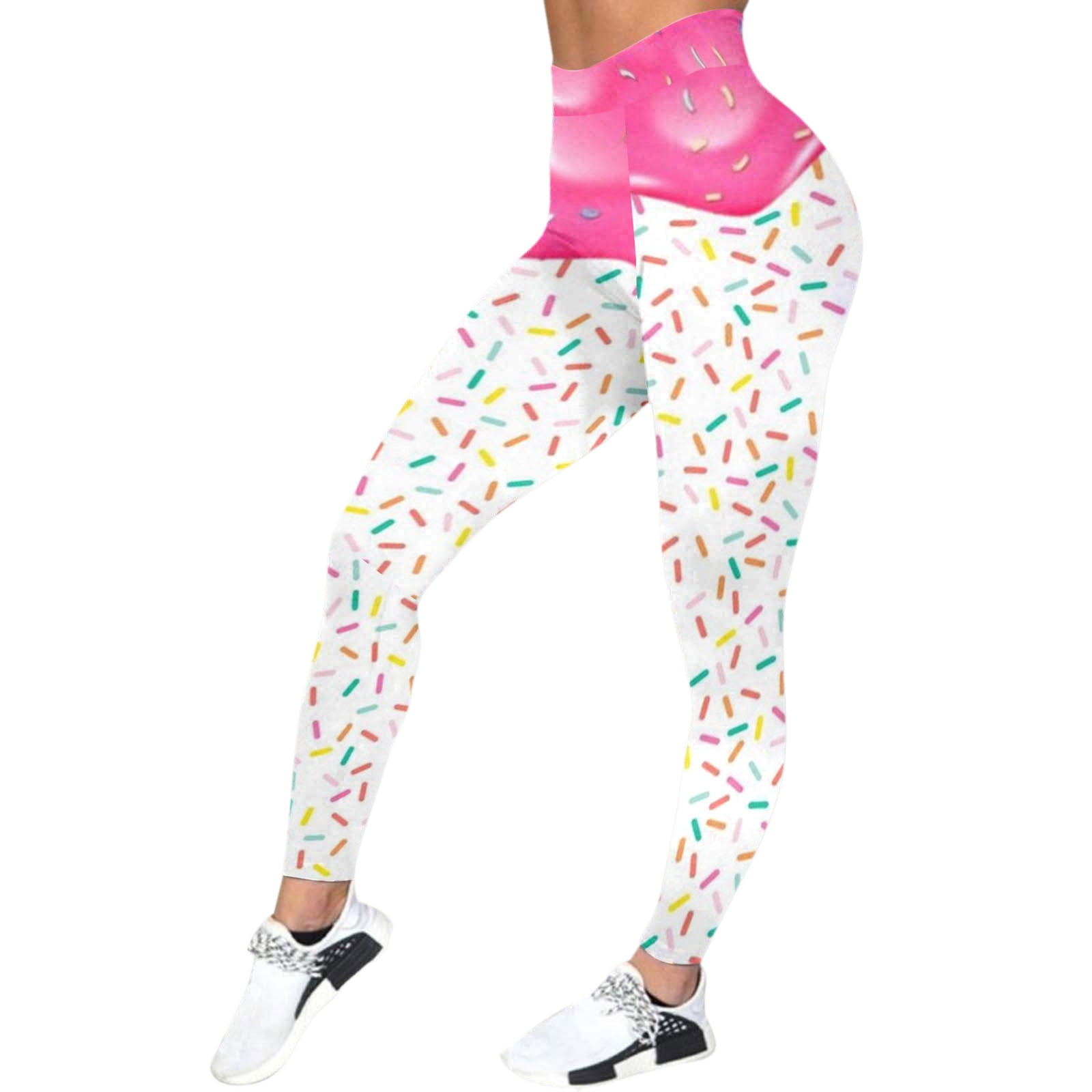 VBARHMQRT Compression Leggings for Pregnant Women Casual Sports Yoga ...