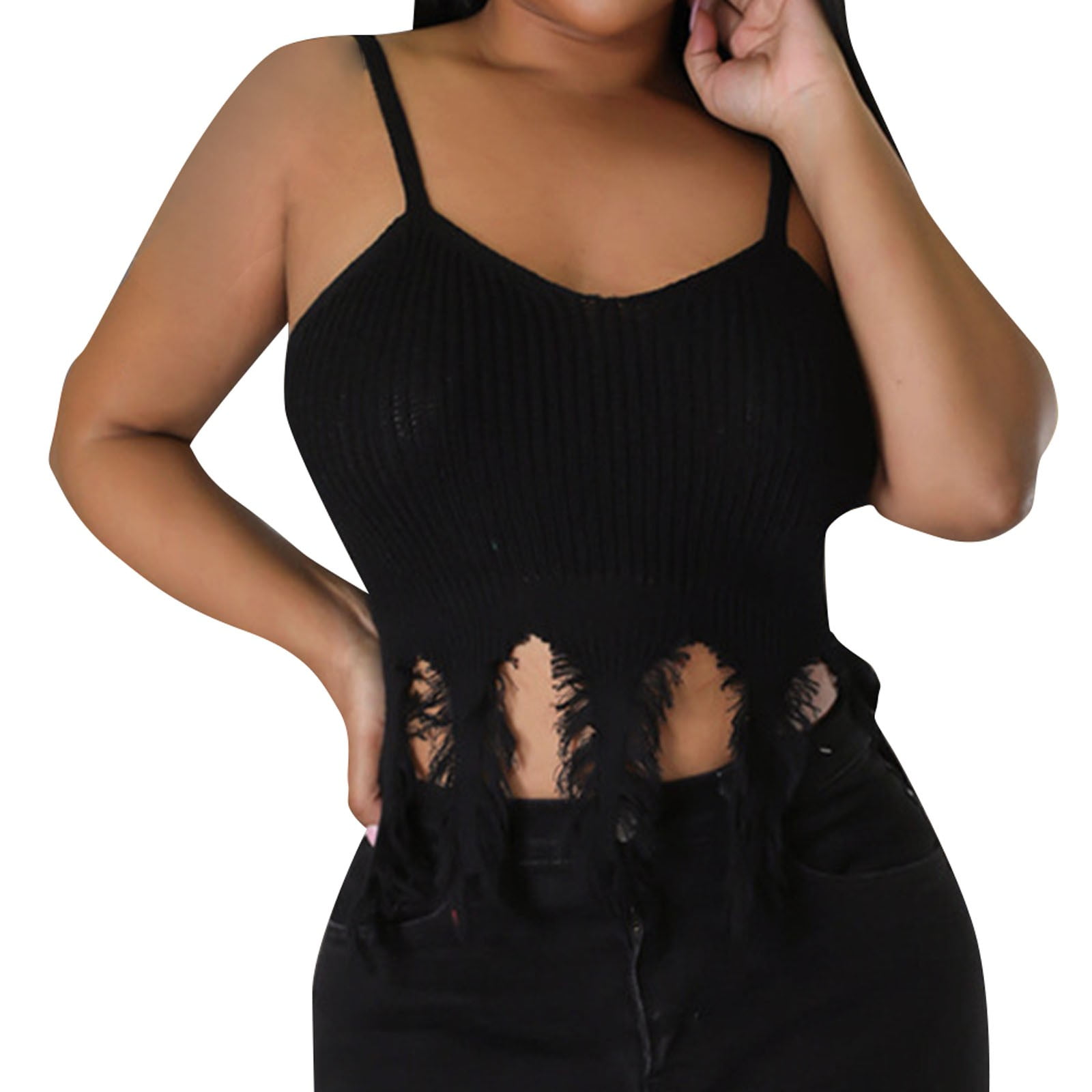 Vbarhmqrt Corset Tops For Women Lace Up 2024 Summer Womens Sexy Open
