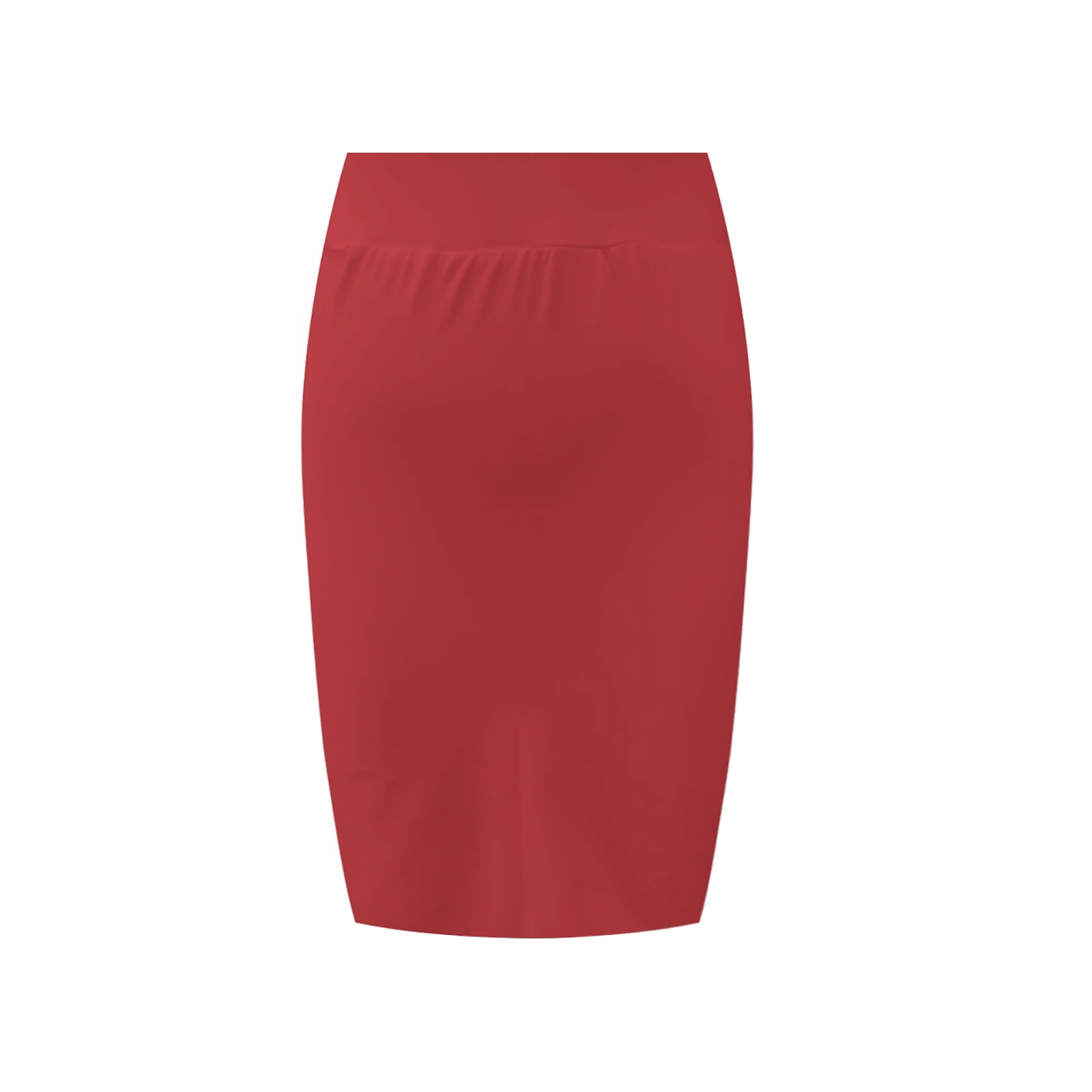 Vbarhmqrt Female Maxi Skirts For Women Plus Size Tie Waist Womens Double Layer Skirt Business
