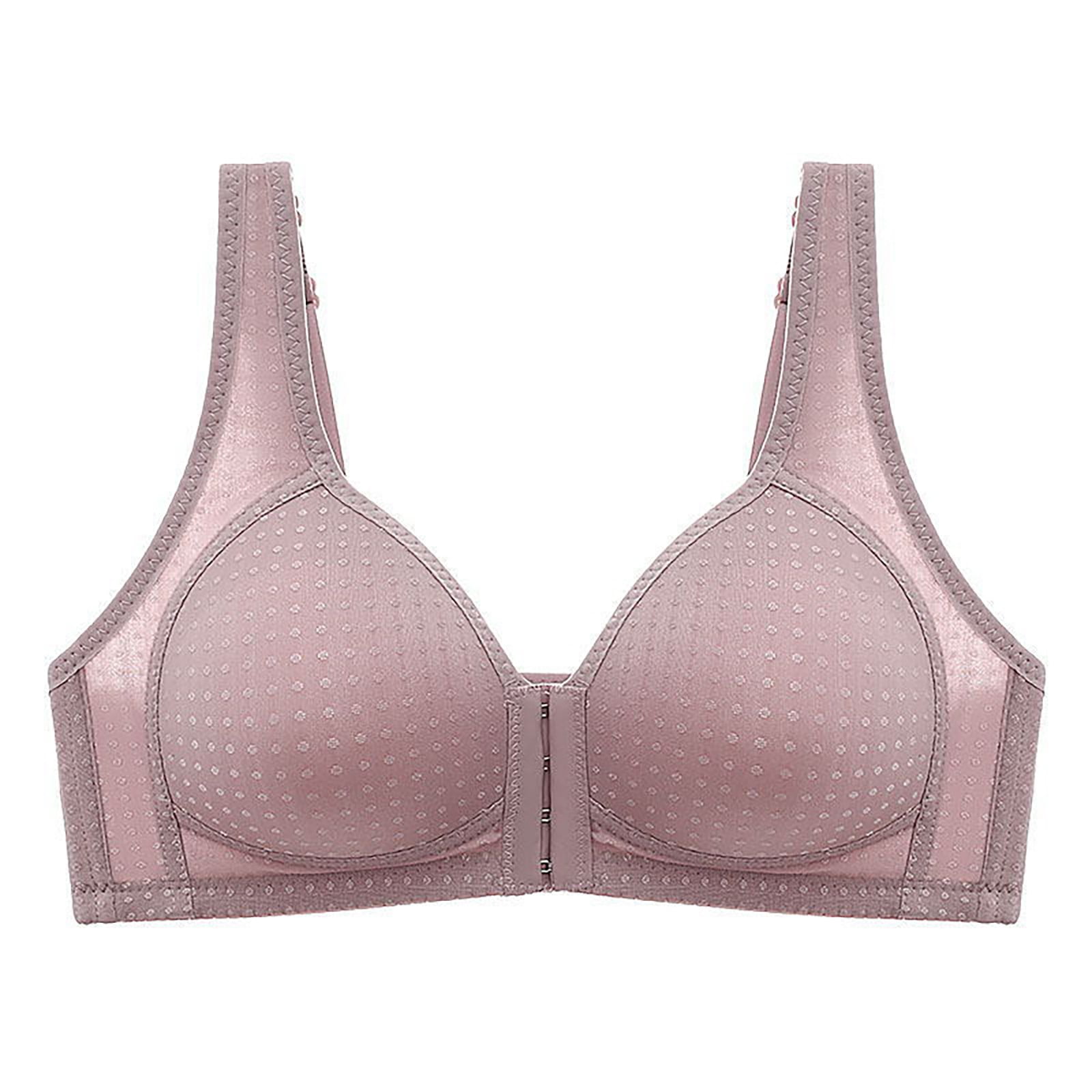 VBARHMQRT Female Sports Bra High Impact Adjustable Women's Solid Color ...