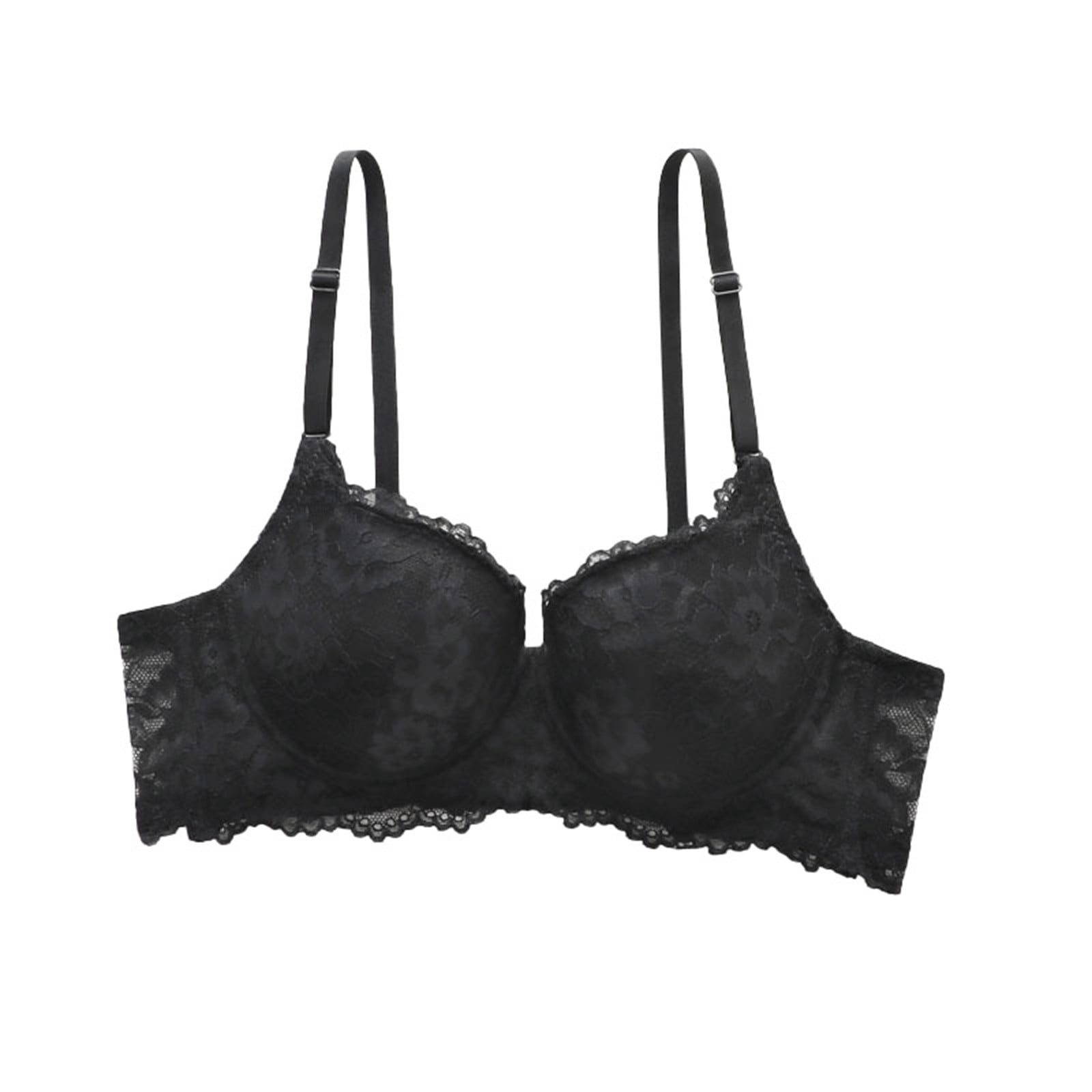 Vbarhmqrt Female Sports Bras For Women Large Bust High Support Sexy Lace Bra Underwire