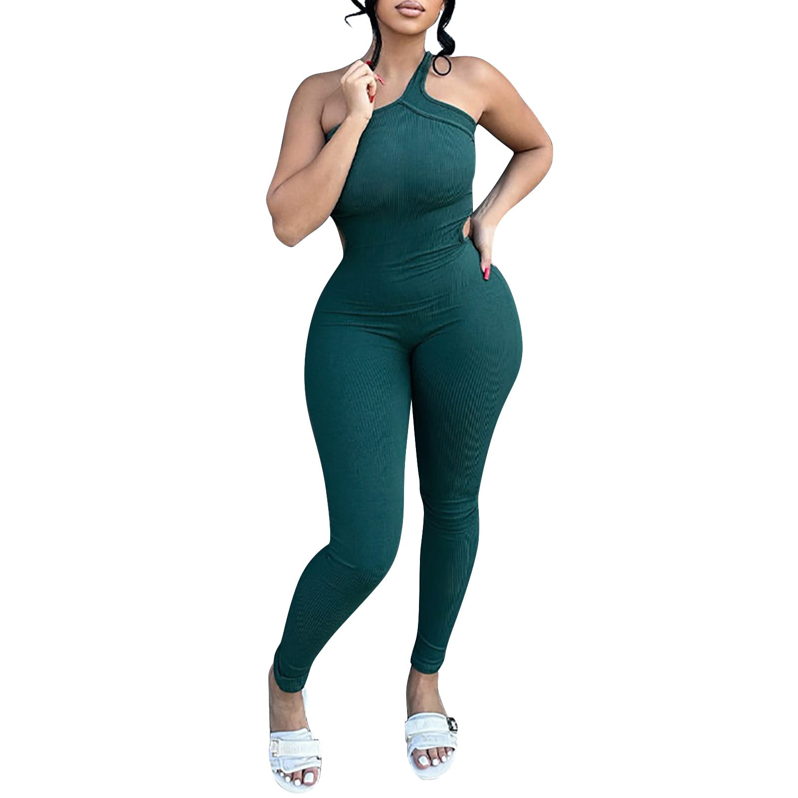 Vbarhmqrt Female Womens Jumpsuits Rompers And Overalls Womens Clothing And Winter Threaded
