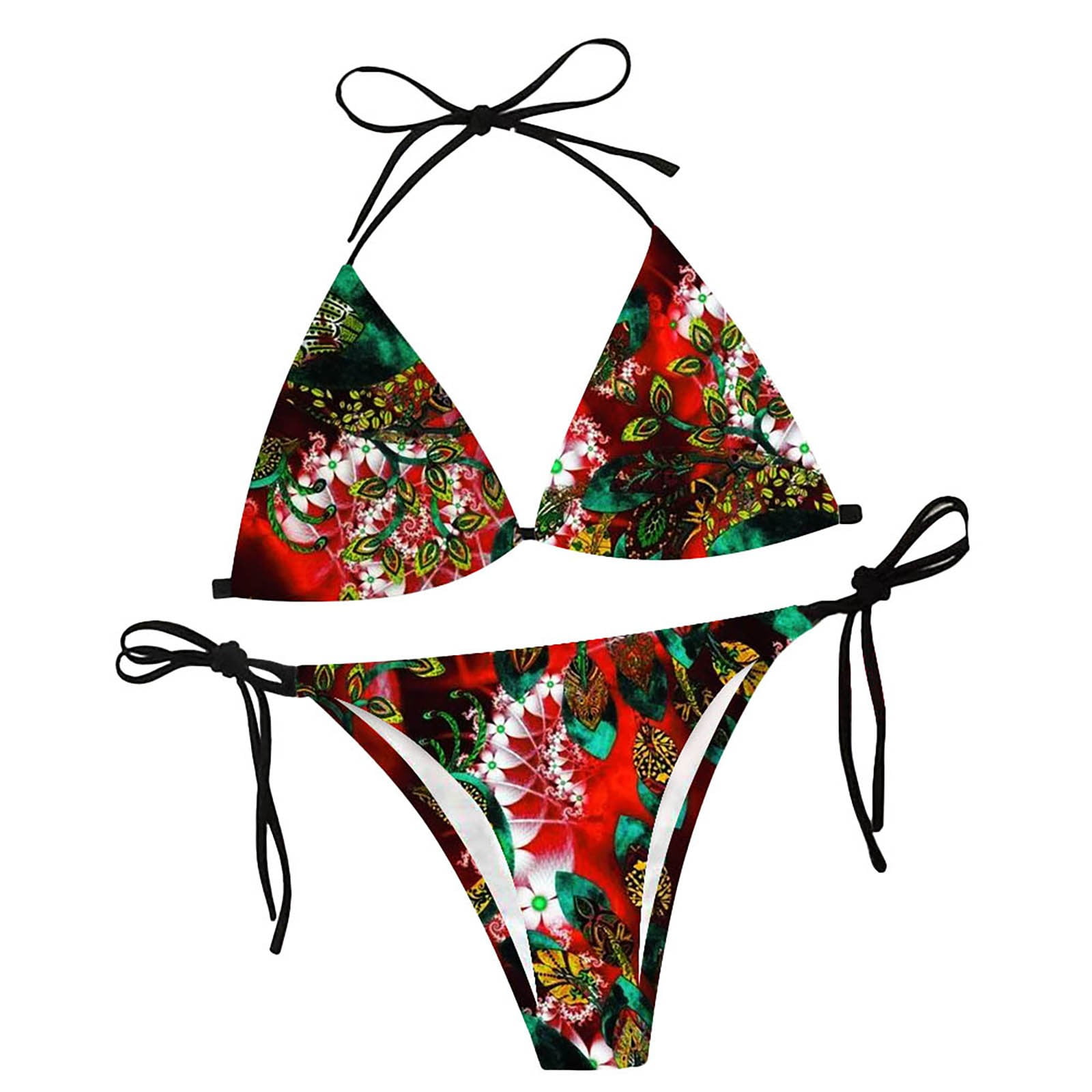 Vbarhmqrt Female Womens Swimsuits 2 Piece With Shorts Sexy Swimsuit