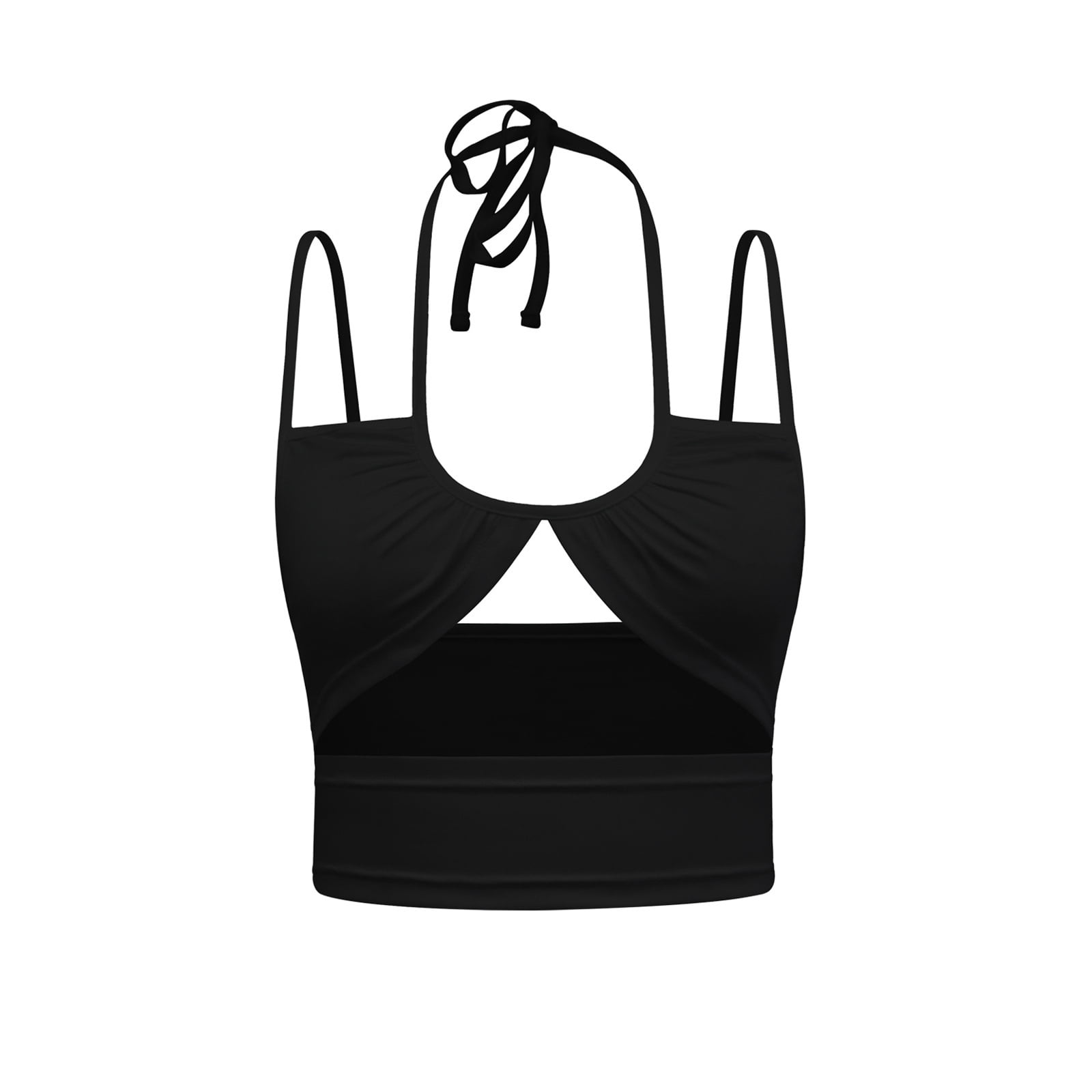 Vbarhmqrt Maternity Tank Tops For Women Ribbed Knitted Tank Top Solid