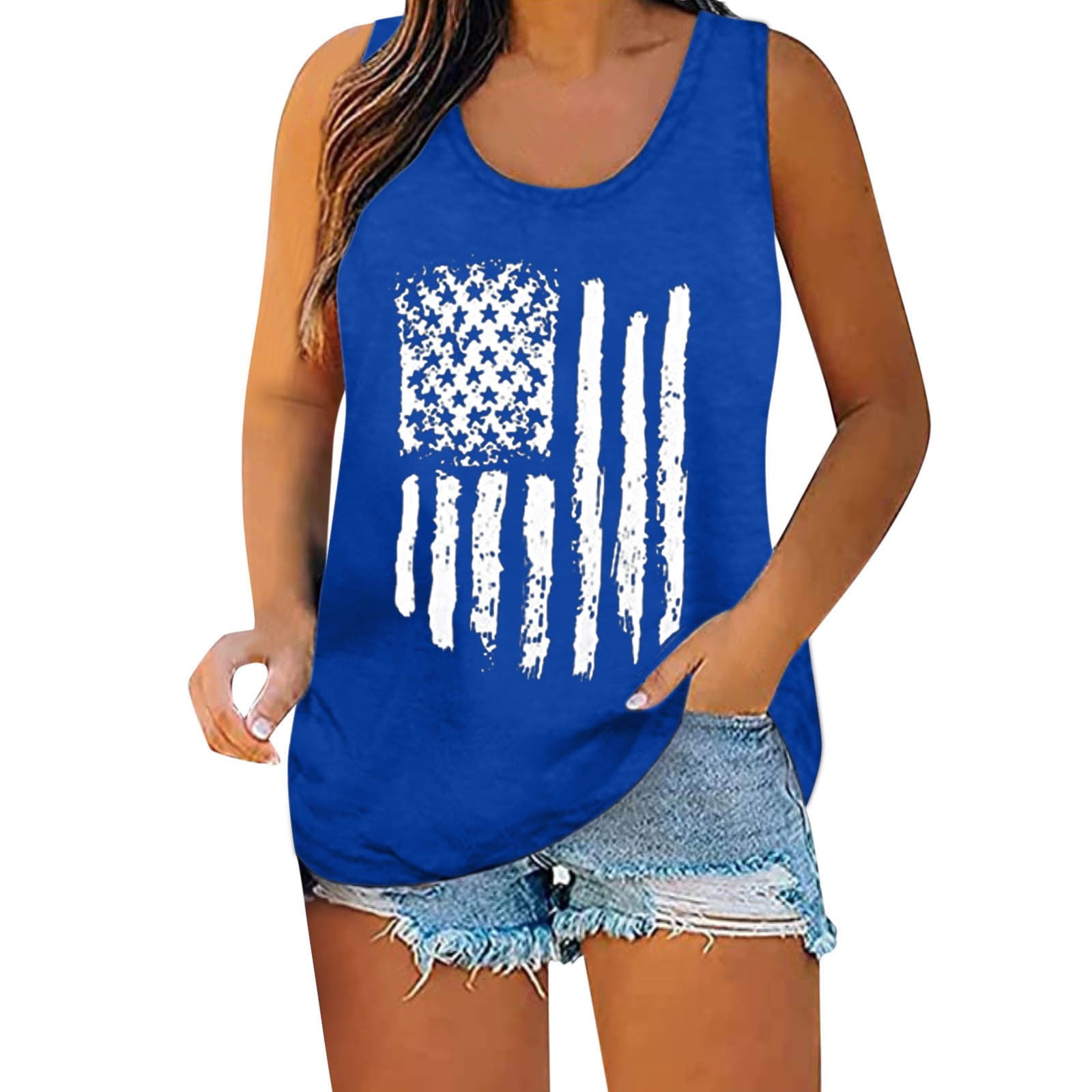 Vbarhmqrt Plus Size Camisoles For Women With Built In Bra Independence