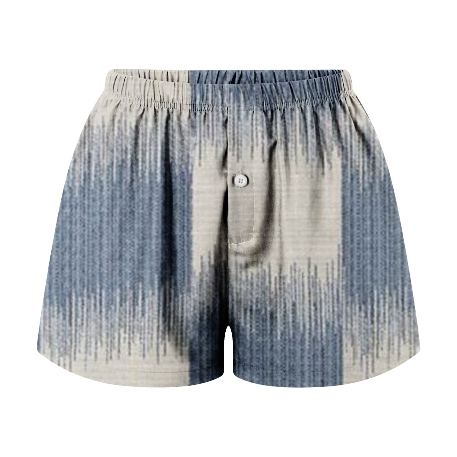 Vbarhmqrt Pull On Shorts Women Shorts Personality Soft Elastic Low