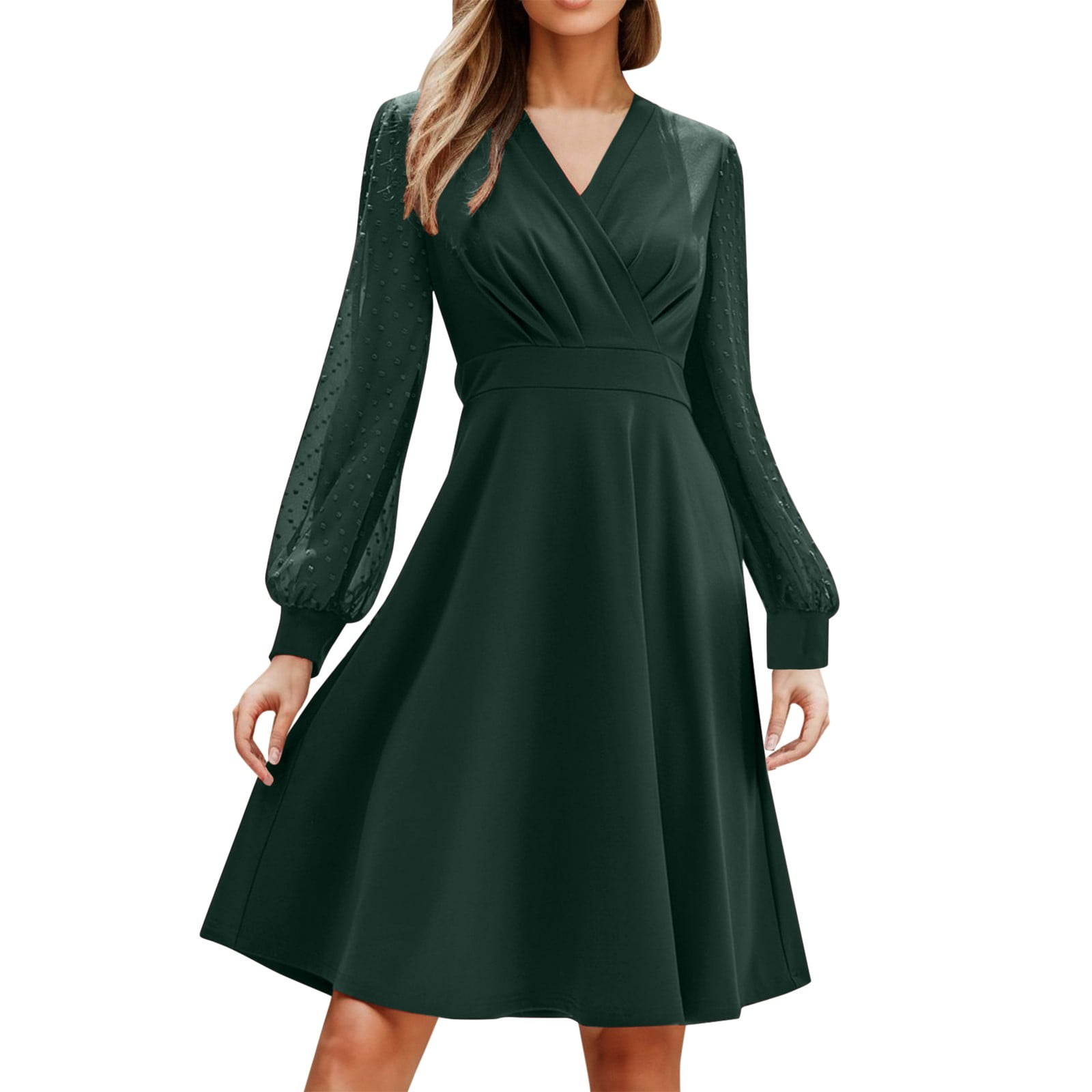 VBARHMQRT Winter Party Dresses for Women 2024 Sexy Women's Autumn and ...