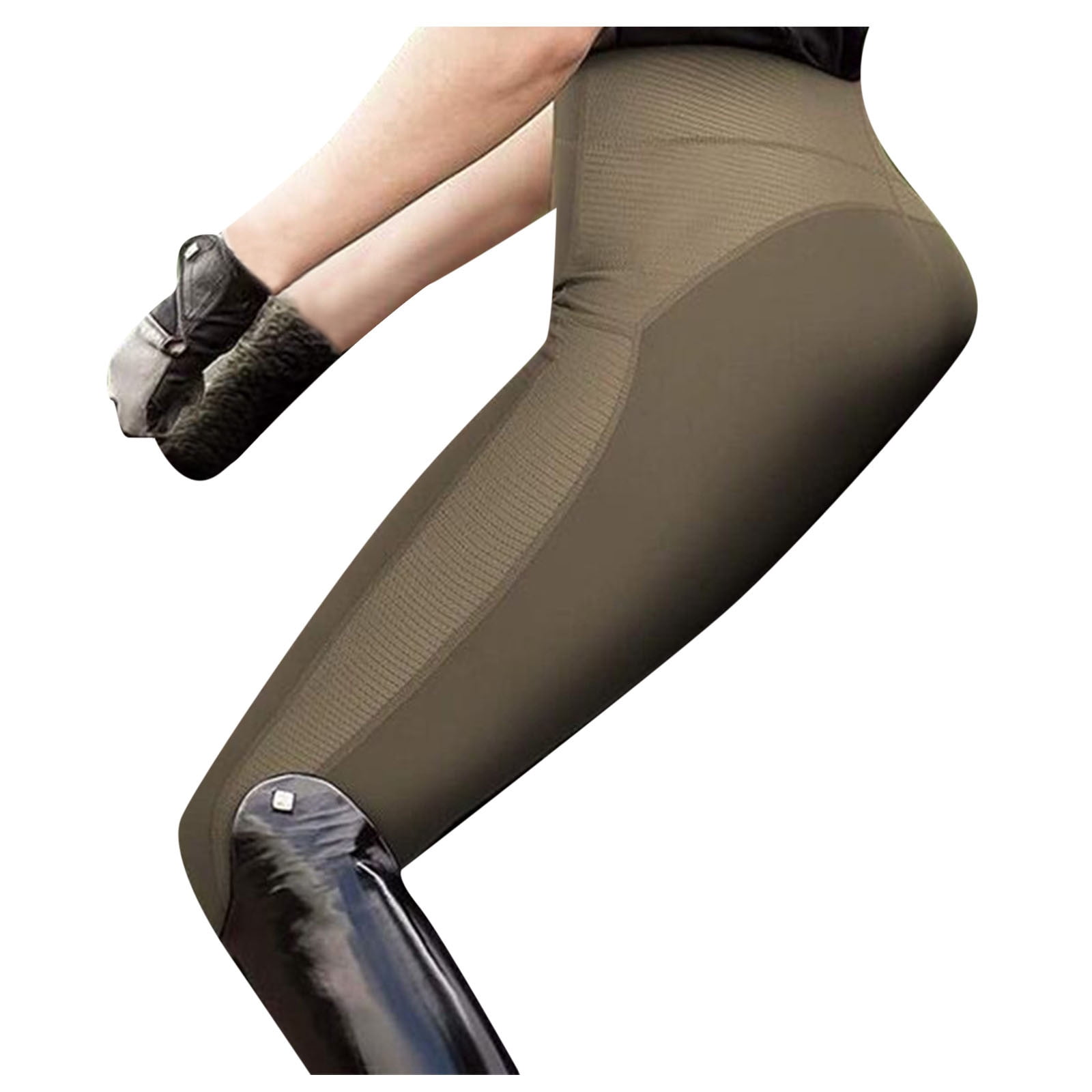 VBARHMQRT Womens Plus Size Jeans Stretchy Bootcut Riding Pants Exercise ...