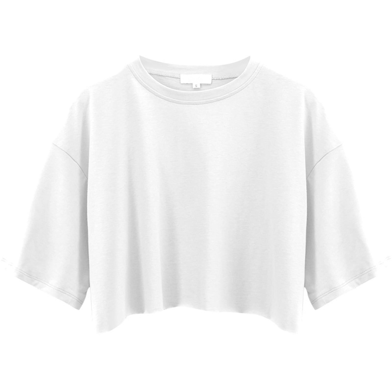 VBARHMQRT Womens Short Sleeve Tops Dressy Casual Green Spicy Girls ...