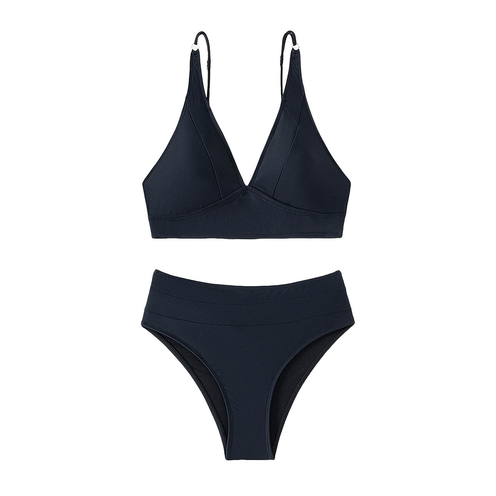 Vbarhmqrt Womens Swimsuits Two Piece High Waisted Bikini Sexy Push Up