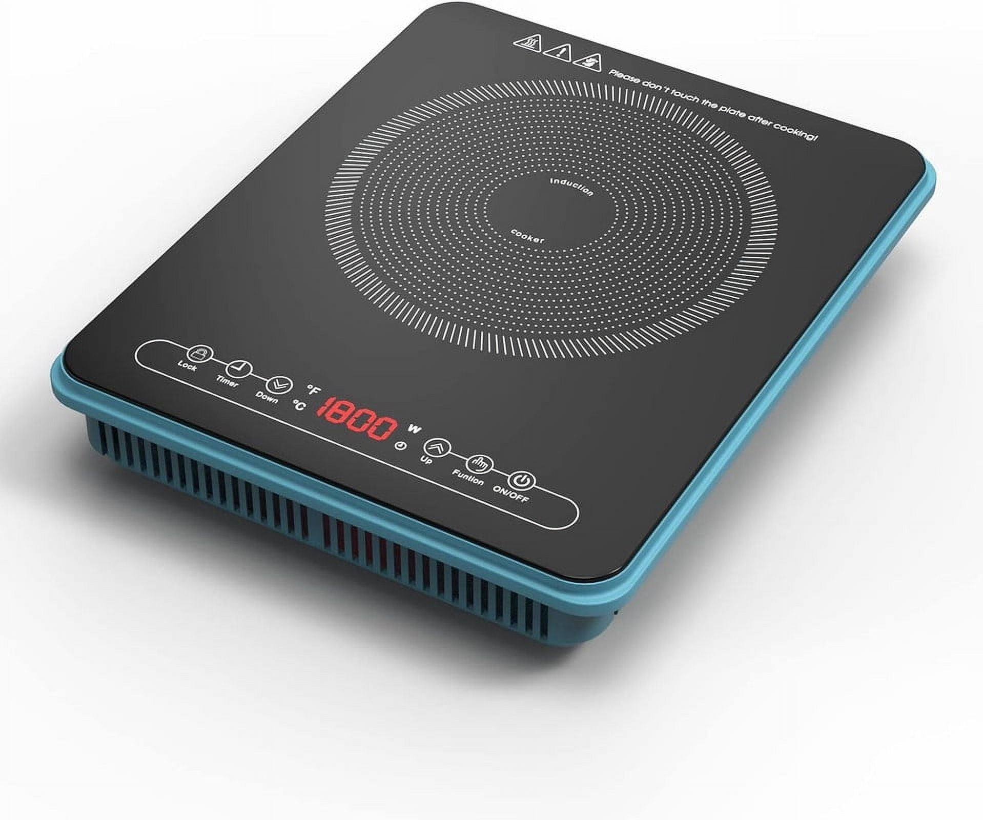 VBGK Induction Cooktop 1800W True, Single Burner Induction Stove ...