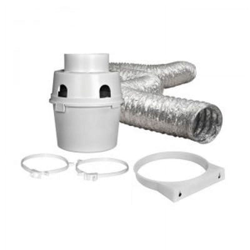 VBKITAS Dryer Aluminum Venting 4"x5" Indoor Plastic Vent Bucket ...