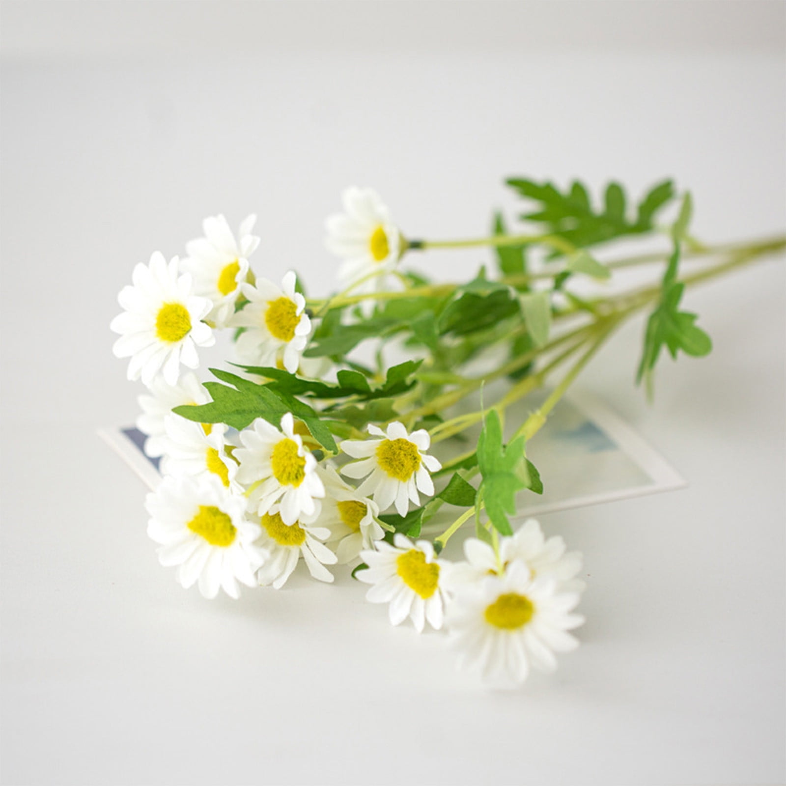 VBODN Artificial Flowers Clearance,Fake Flower Bouquet,Chamomile Daisy ...