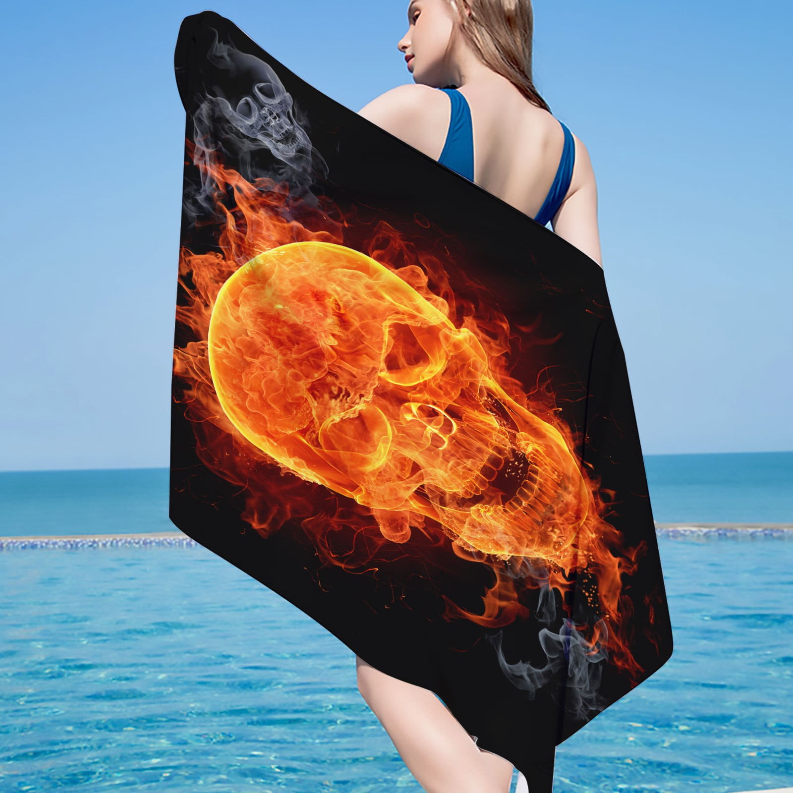 VBODN Beach Mats Outdoor,Beach Mat Sand Free,Oversized Beach Towells ...